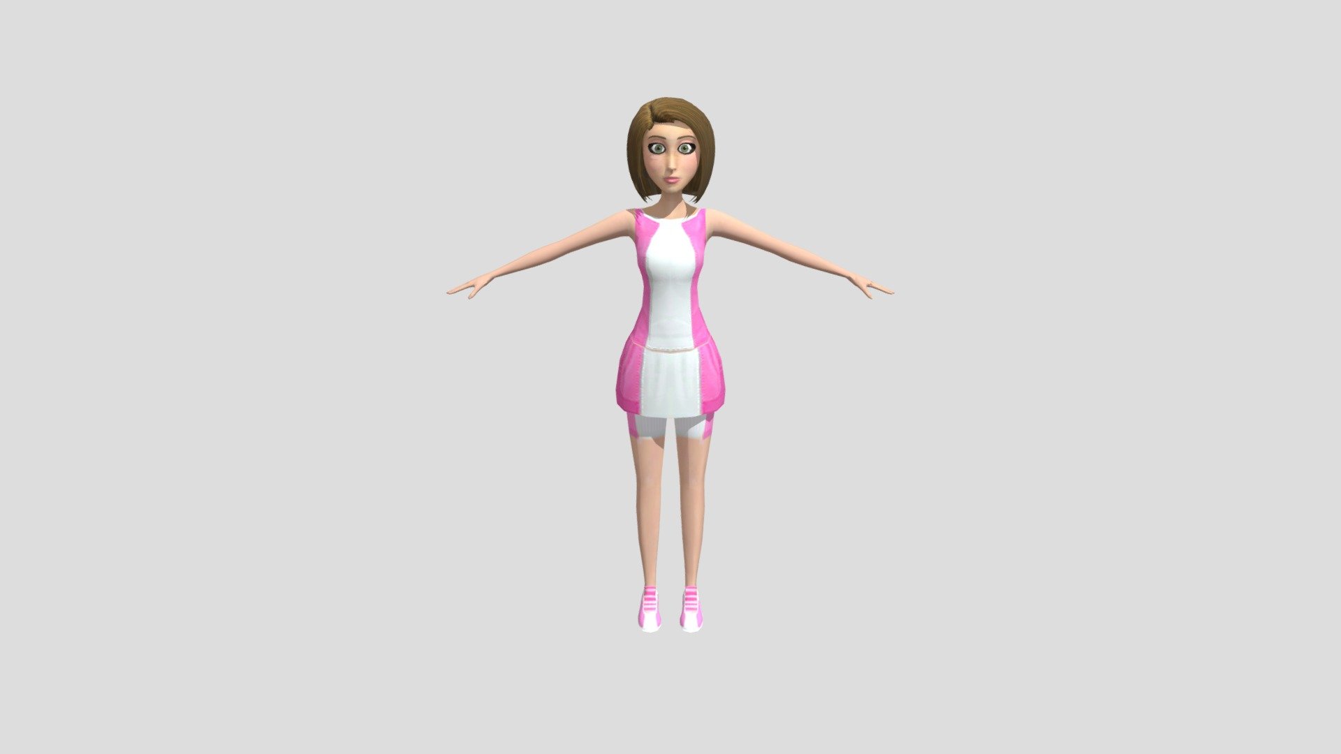 Vanessa Bloome Tennis - Download Free 3D model by patrick.ambrose28402 ...