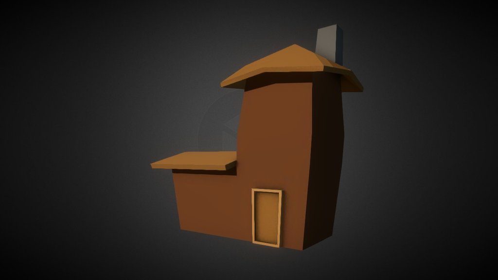 Low Poly Town center - 3D model by HPops [21dc892] - Sketchfab