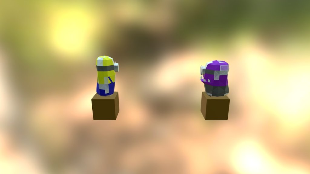 Good Minion Vs Bad Minion - 3D model by giletzioni [21dcb7e] - Sketchfab