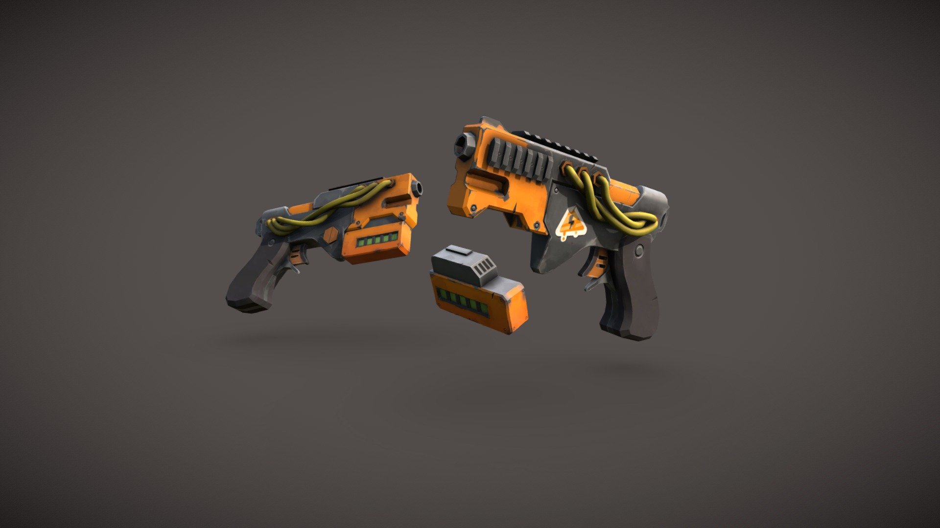 Electric gun - 3D model by Dan_sun (@denban616) [21dd015] - Sketchfab