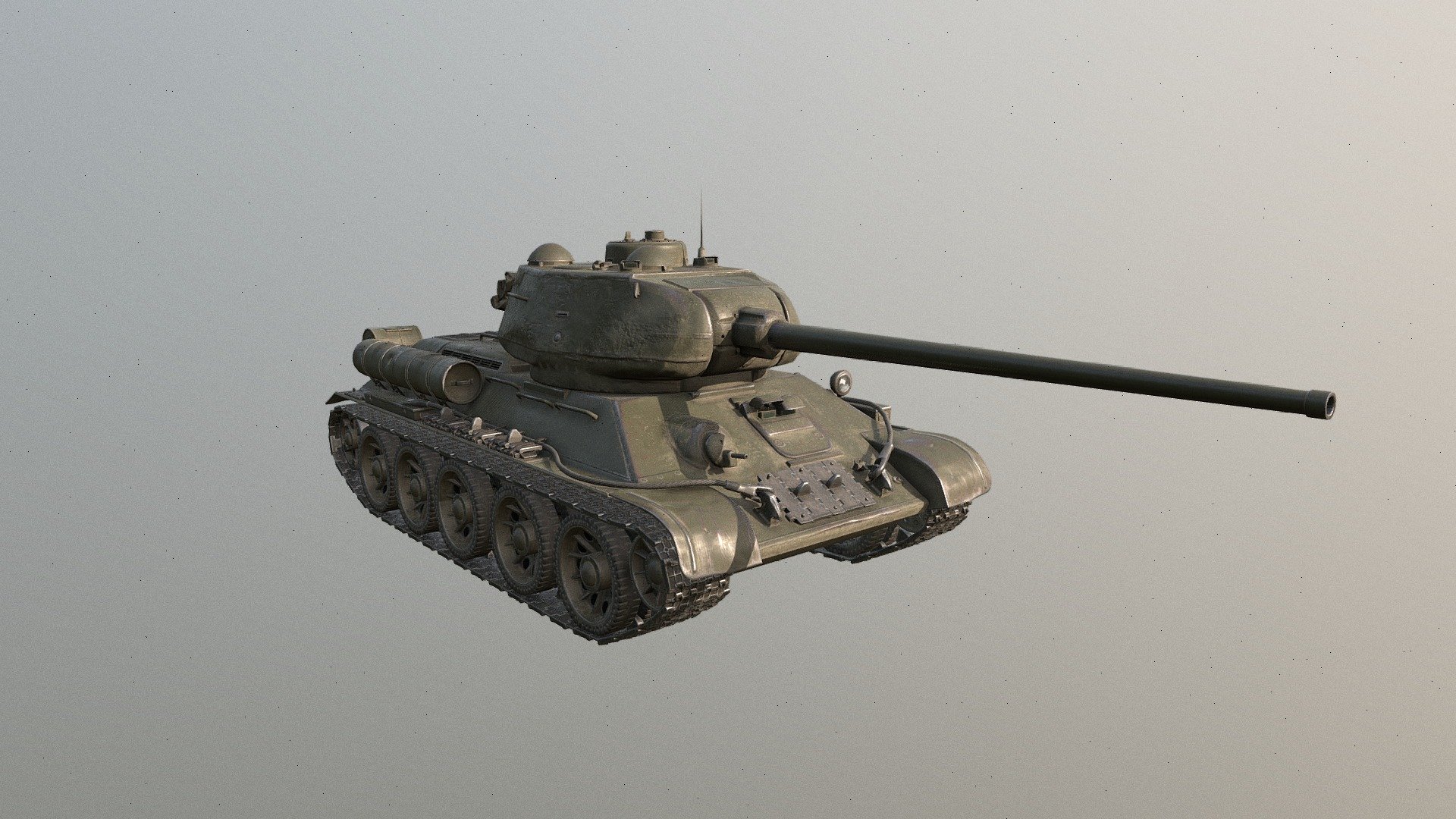 T-34-85 - Download Free 3D model by FlashPoint (@FlashPoin) [21de0e1 ...