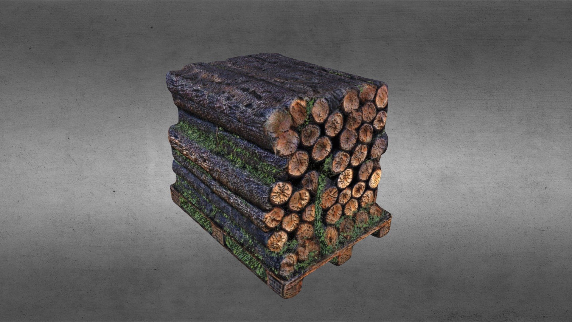 logs on pallet - Download Free 3D model by vicente betoret ferrero ...
