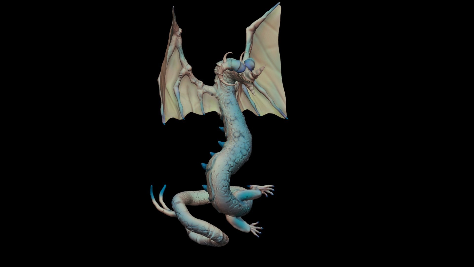dragon low - Download Free 3D model by brodriguez50 [21e0827] - Sketchfab