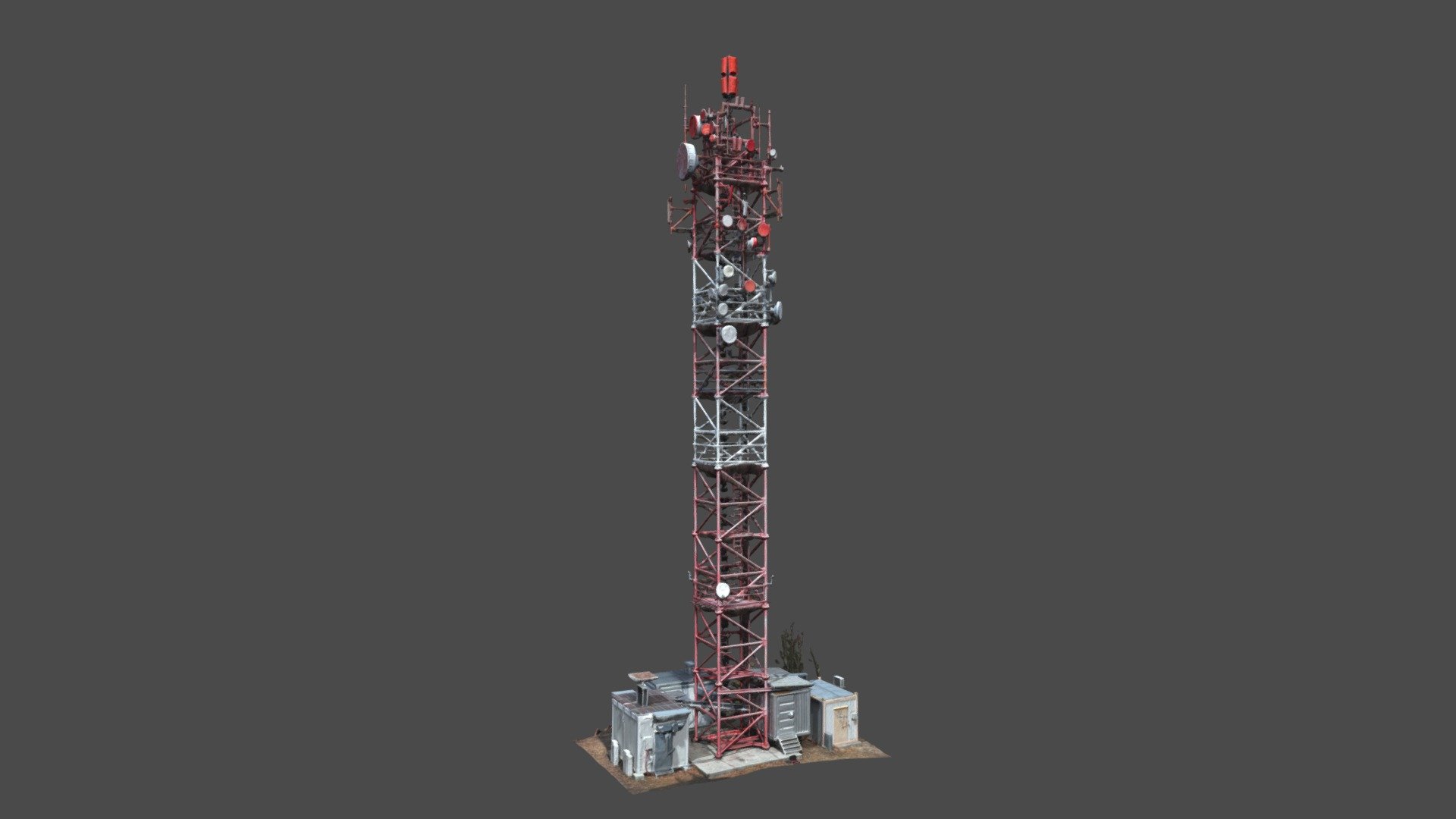 Cell Tower TVP Skalka - 3D model by PANFOTO [21e1422] - Sketchfab