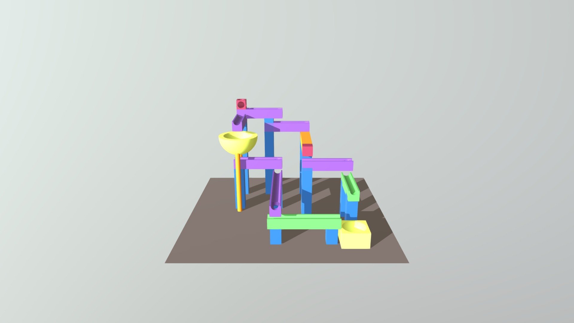 A05 Marble Track - 3D model by imlucasmartin [21e29fb] - Sketchfab