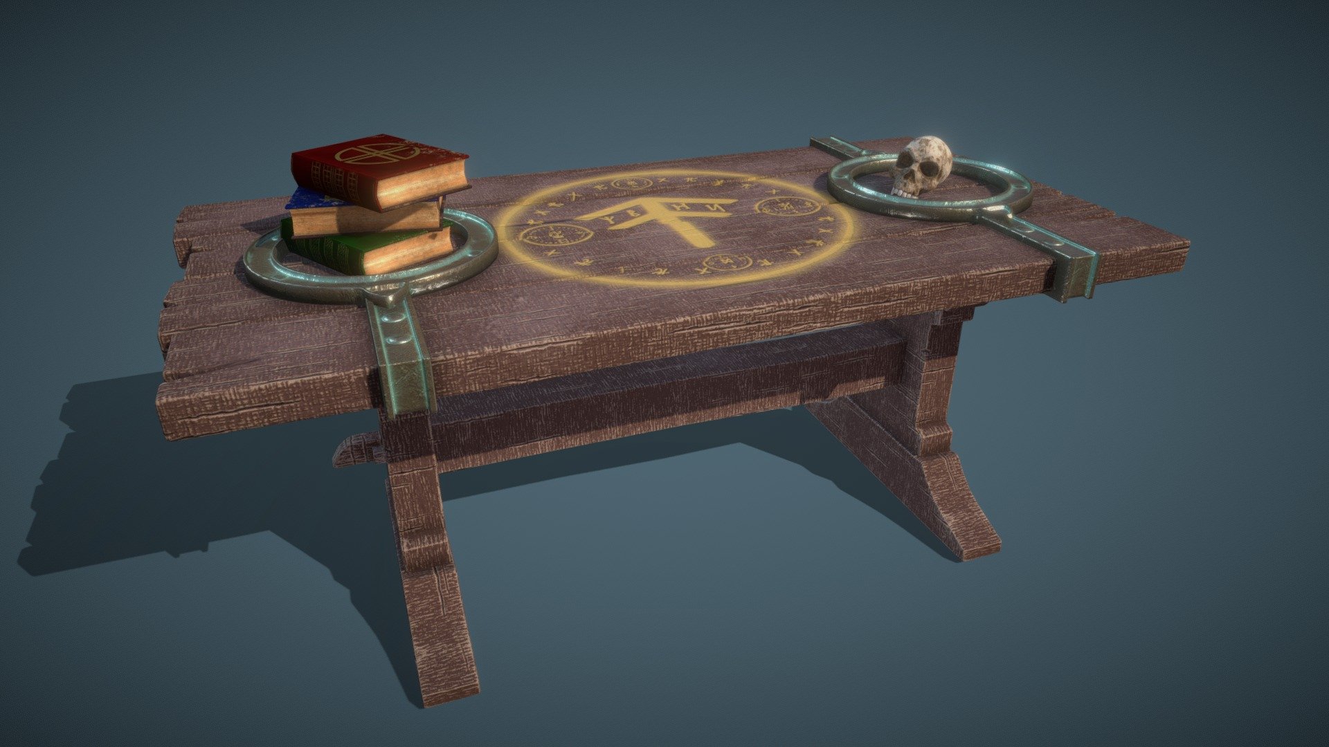Wizard's Table - 3D model by jcolon (@jcjcolonjus06) [21e2d7d] - Sketchfab