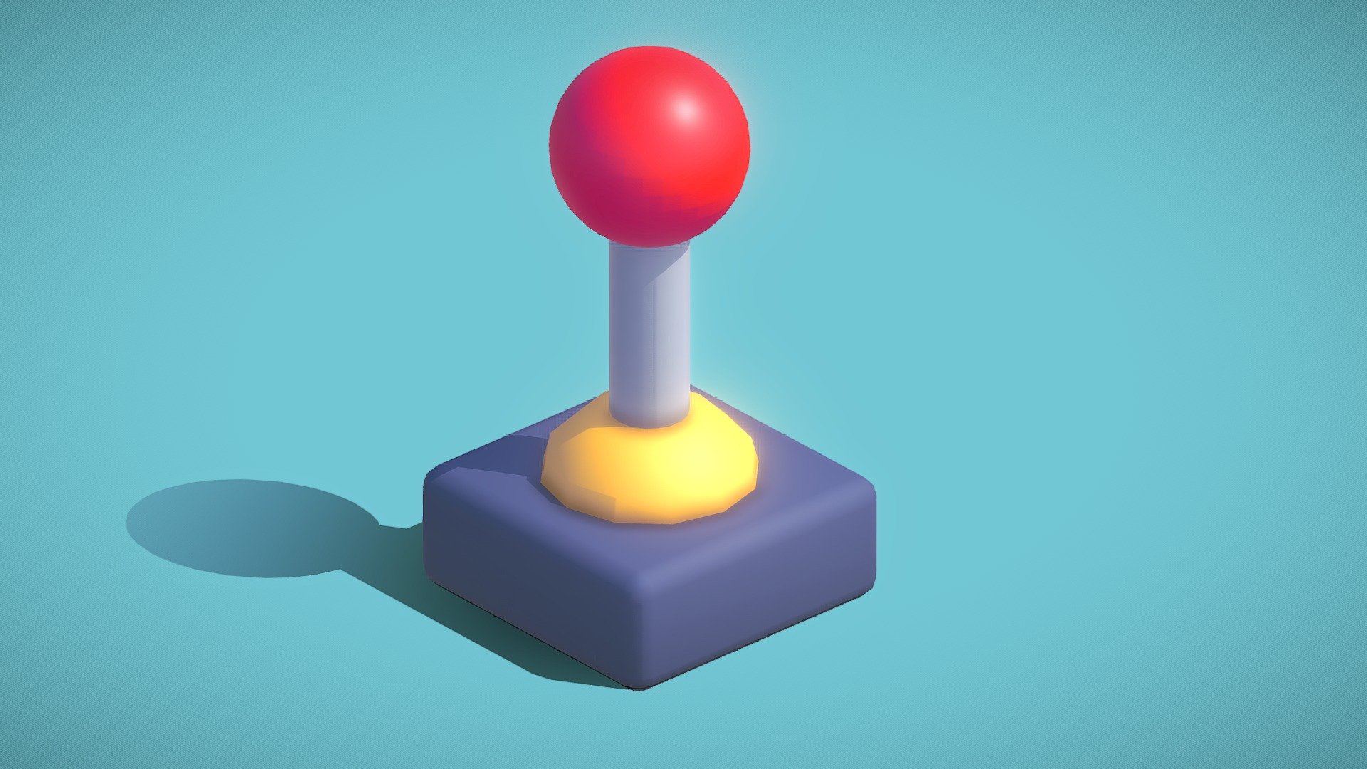 Joystick - 3D model by TAFE_Josh [21e34f6] - Sketchfab
