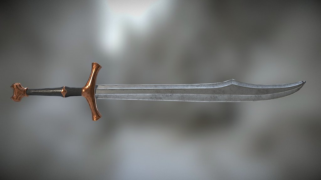 Falchion - 3D model by Milacetious [21e57b1] - Sketchfab