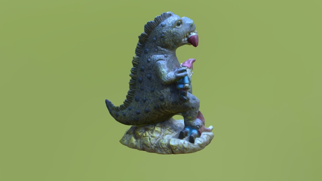 GNOME MONSTER - 3D model by easty [21e6446] - Sketchfab