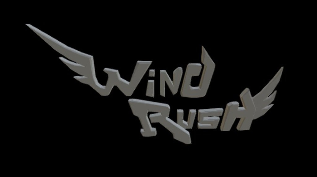 WindRush Logo - Download Free 3D model by Graham (@graham3d) [21e7417 ...