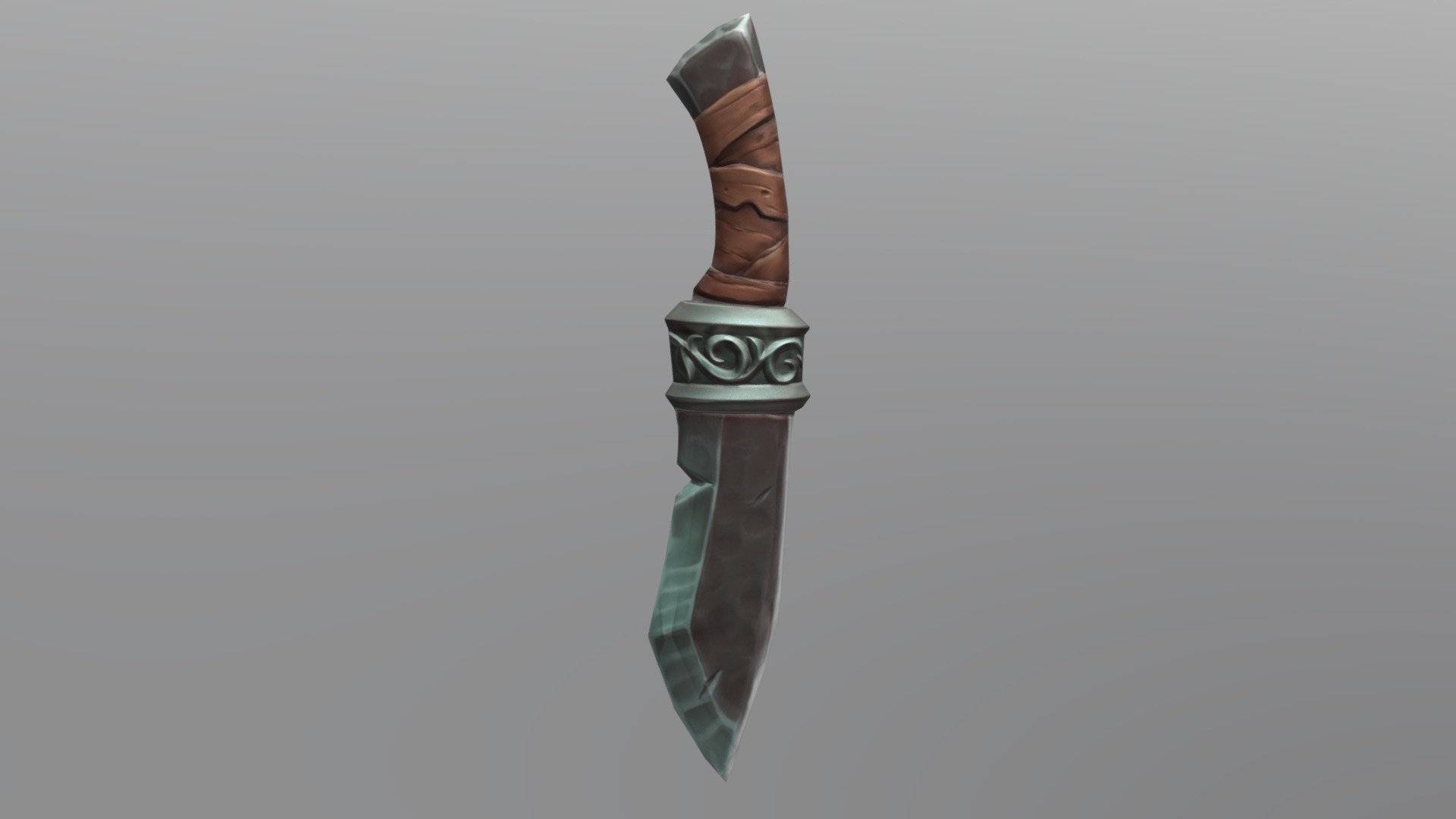 Hand Painted Hand knife - Download Free 3D model by Melissa Ryberg ...