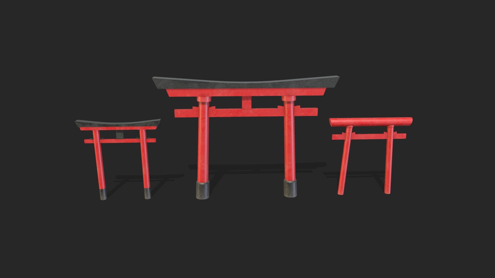 Torii - Download Free 3D model by patrakeevasveta [21ed04c] - Sketchfab