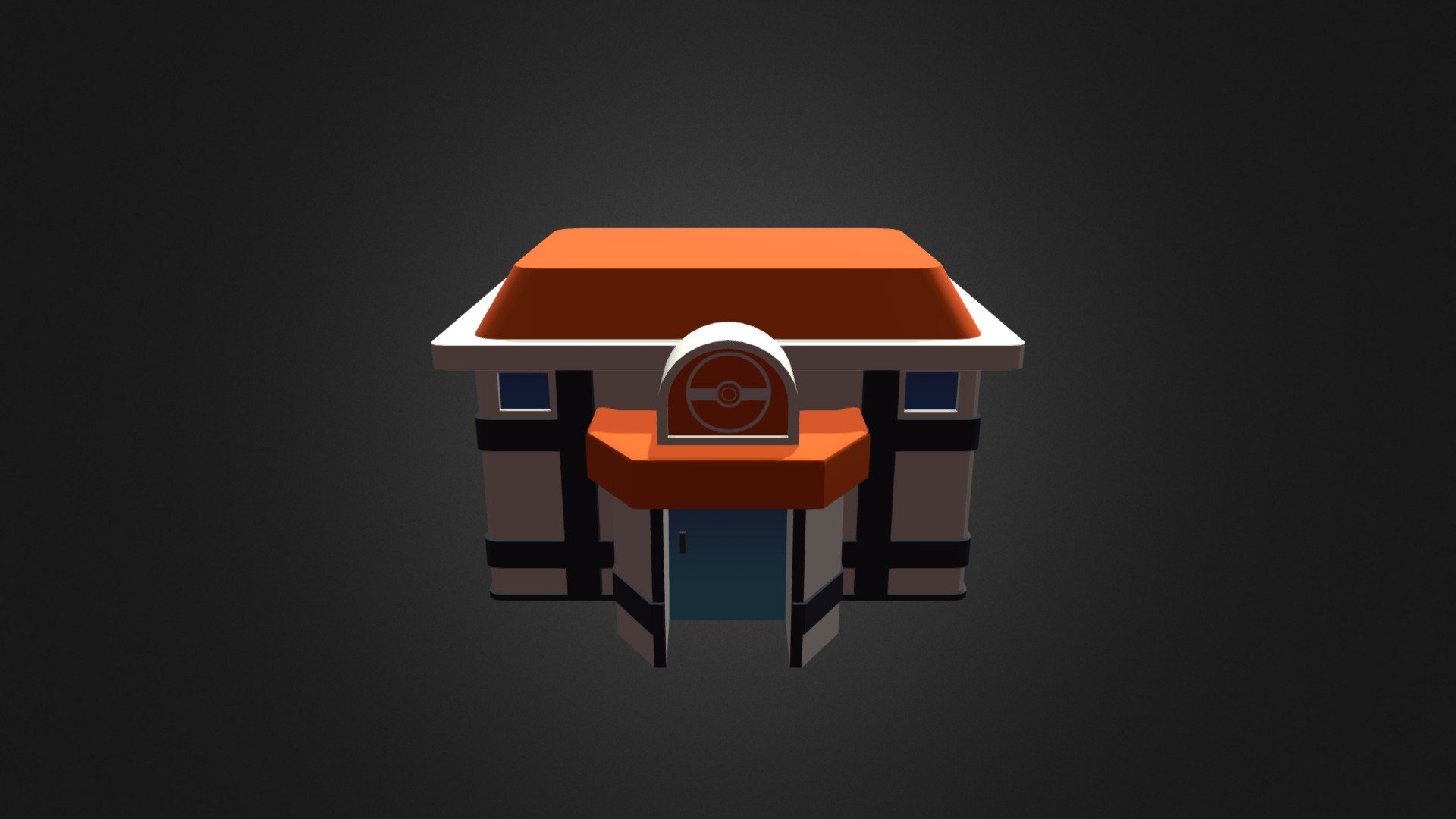 Pokemon Centre - 3D model by matthewnixon [21ef11f] - Sketchfab
