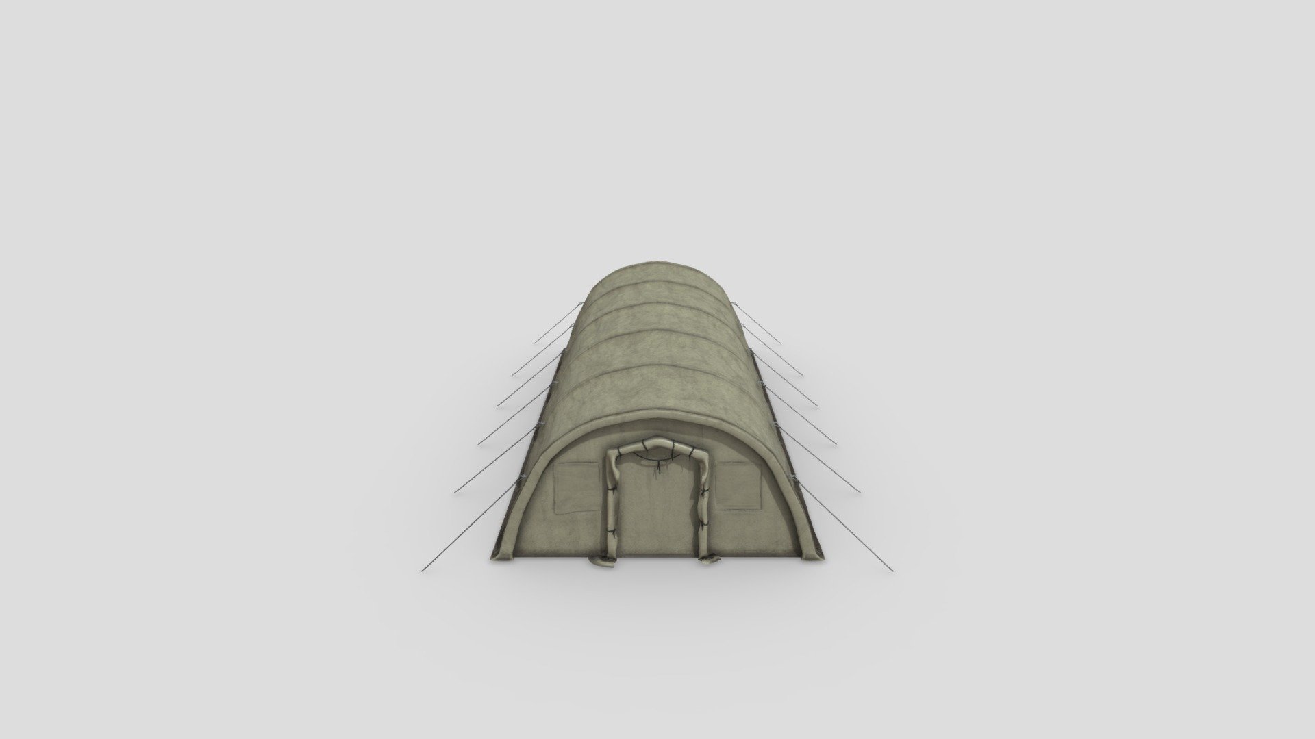 Military Shelter Tent - Download Free 3D model by Aidan Callaghan ...