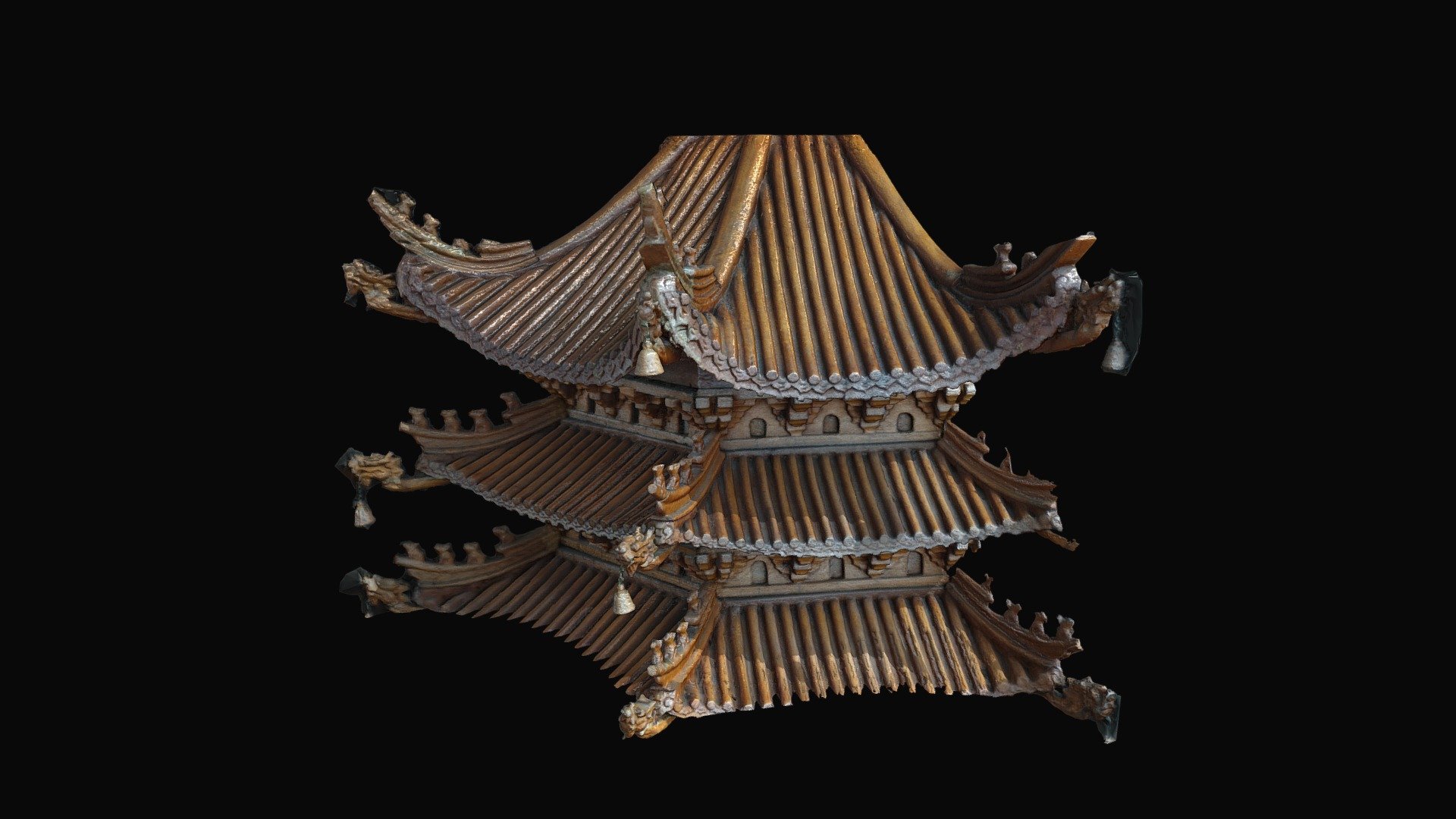 Pagoda Corner Scan 2M - 3D model by National Heritage Board ...