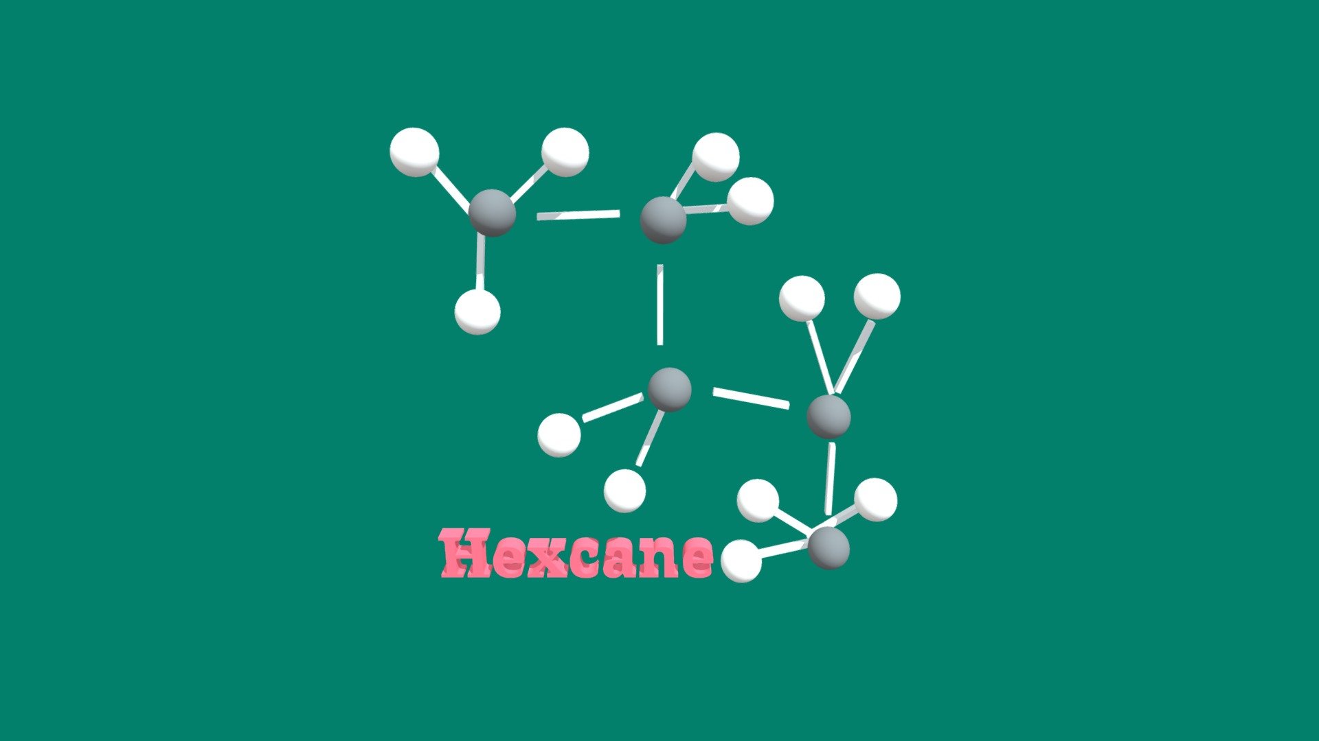3-d Model Hexane Nila - 3D model by 22nila.s [21f1fa9] - Sketchfab
