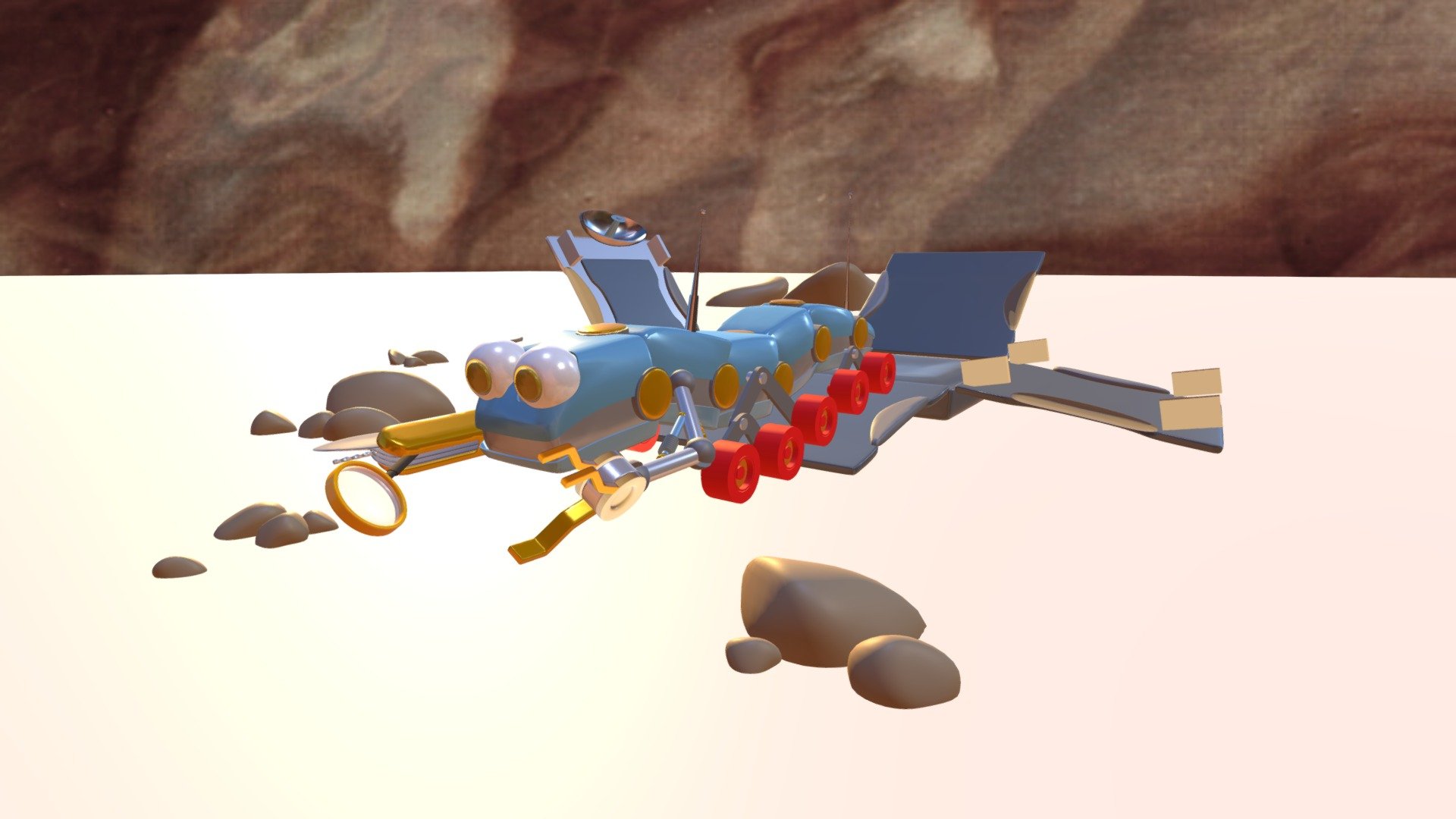 Bugbot - 3D model by Chaitanya Krishnan (@chaitanyak) [21f213f] - Sketchfab