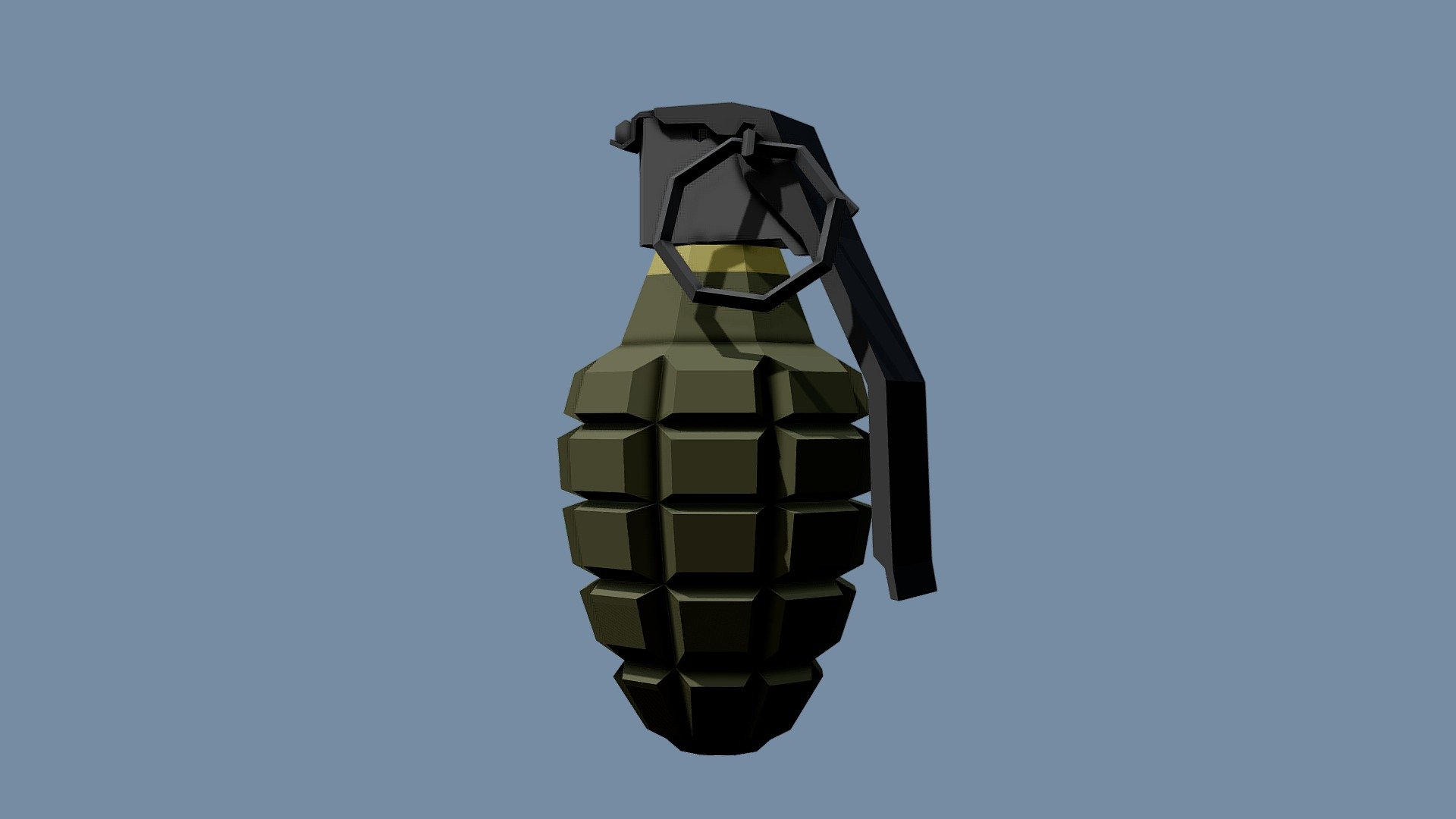 Low-Poly MK2 Grenade - Download Free 3D model by TastyTony [21f25d8 ...