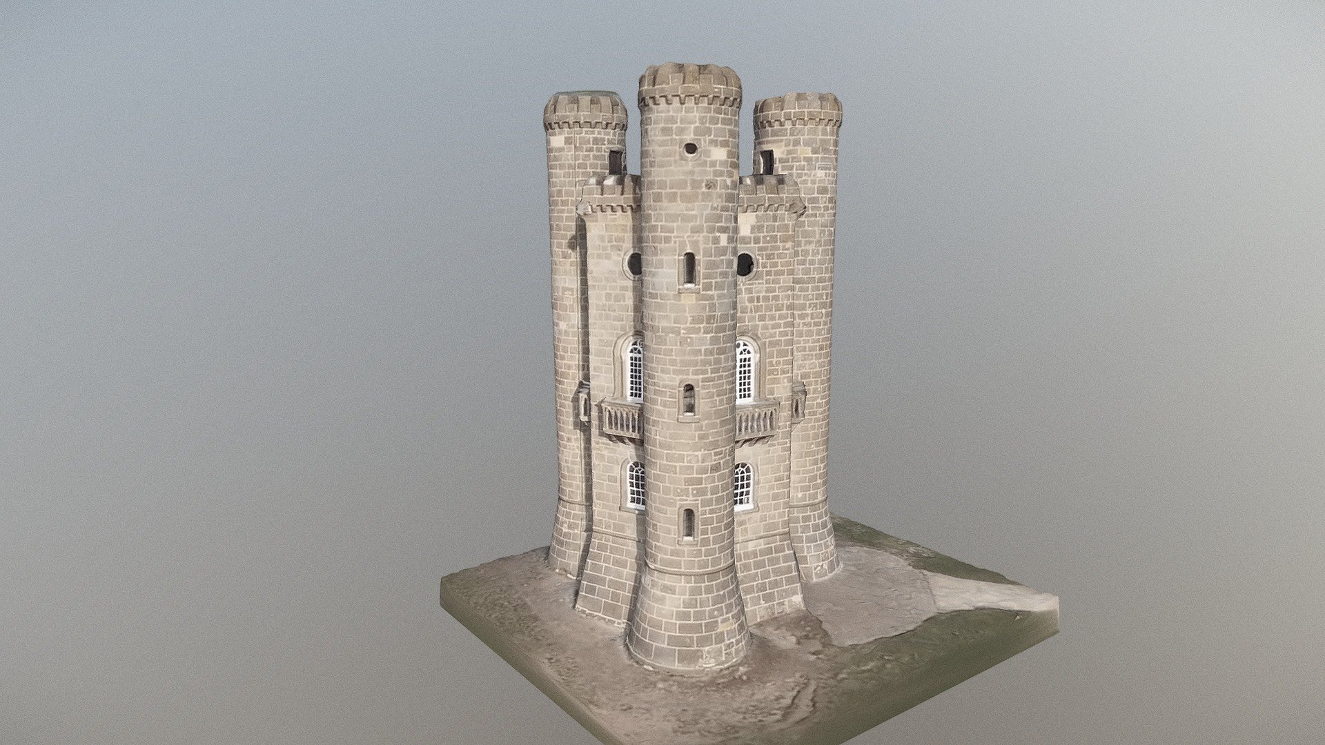 Broadway Tower - Download Free 3D model by 333DDD (@333DDD-oficial) [21f3811] - Sketchfab