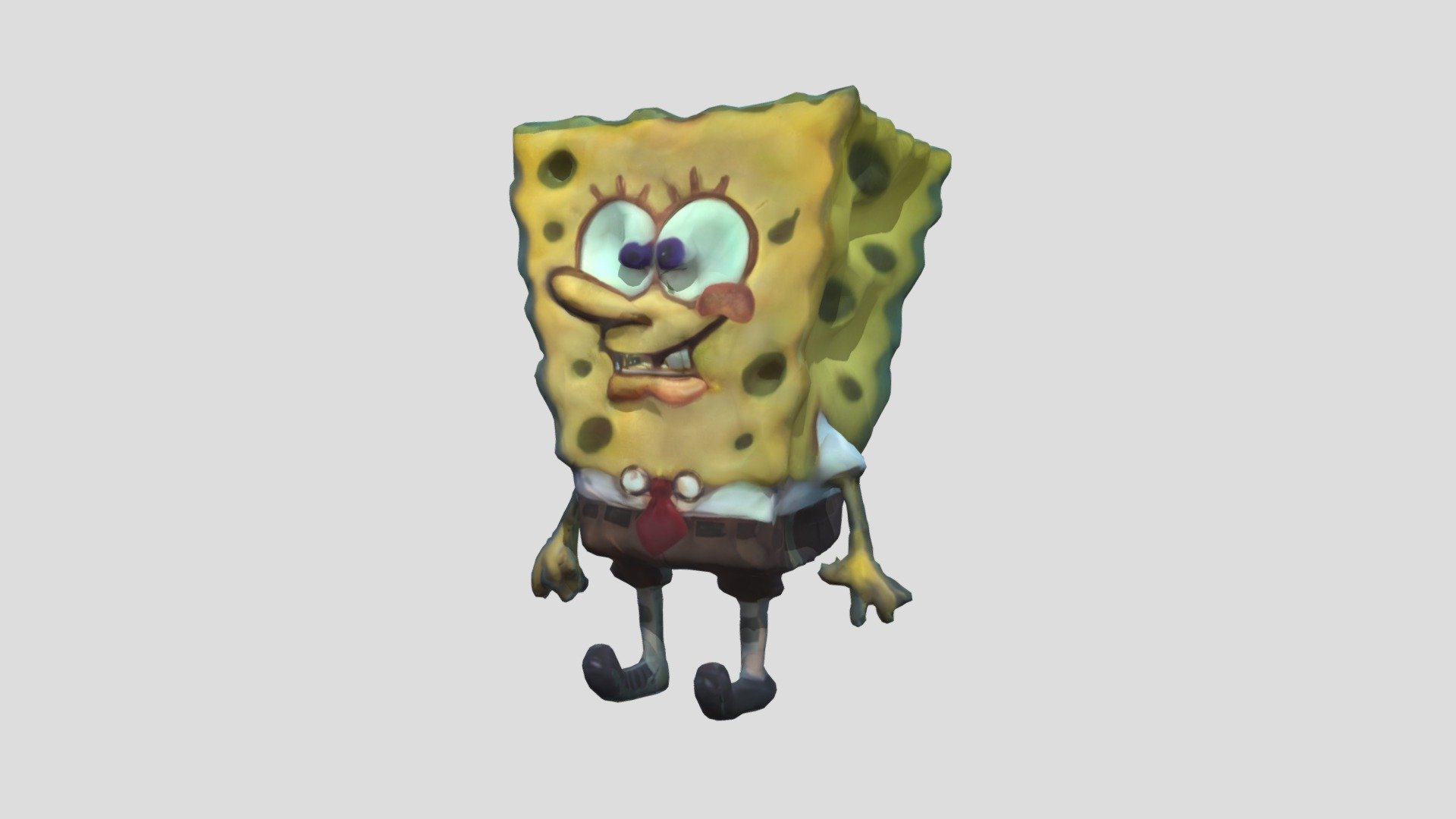 Spongeboy Ahoy! Meshy ai - Download Free 3D model by Romyblox1234 ...