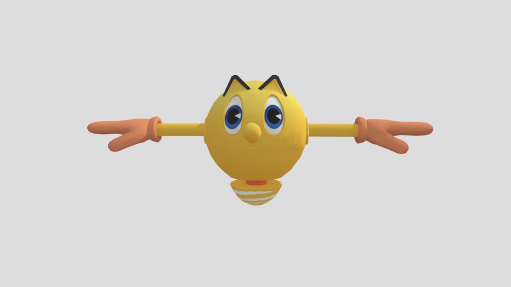 Pac Man and the Ghostly Adventures Pac Man Powers - A 3D model ...