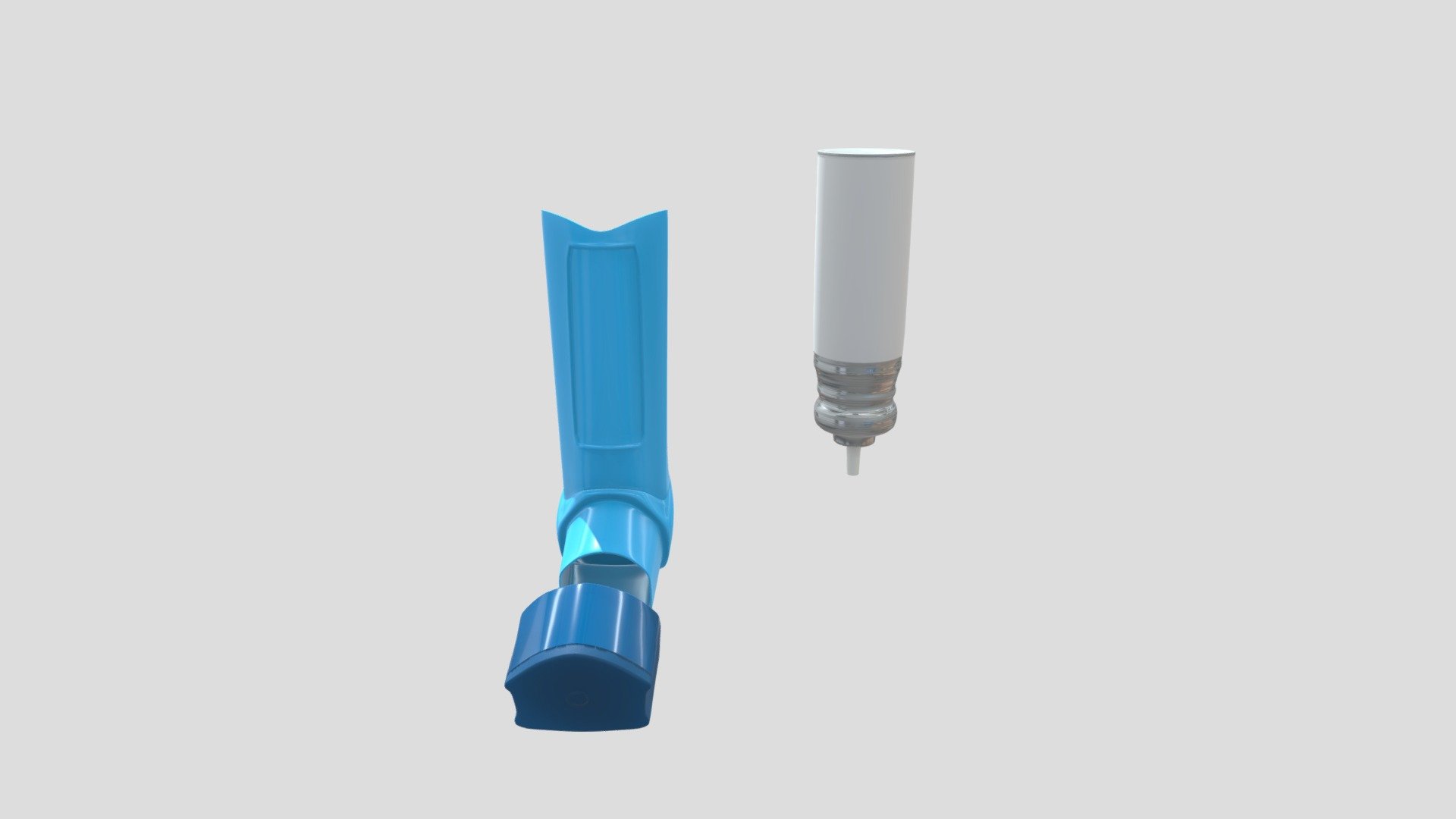 Ventolin Evohaler - 3D model by Louphonze [21f905e] - Sketchfab