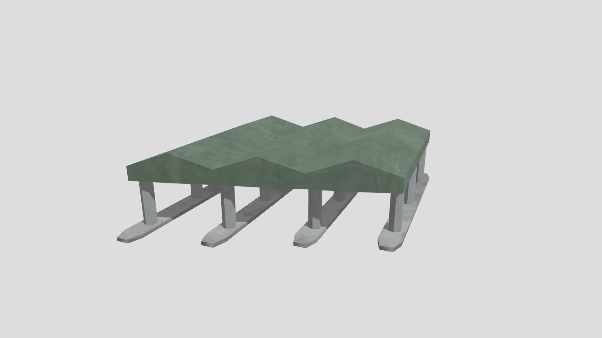 bus terminal - 3D model by UraniumEater92 [21f9b82] - Sketchfab
