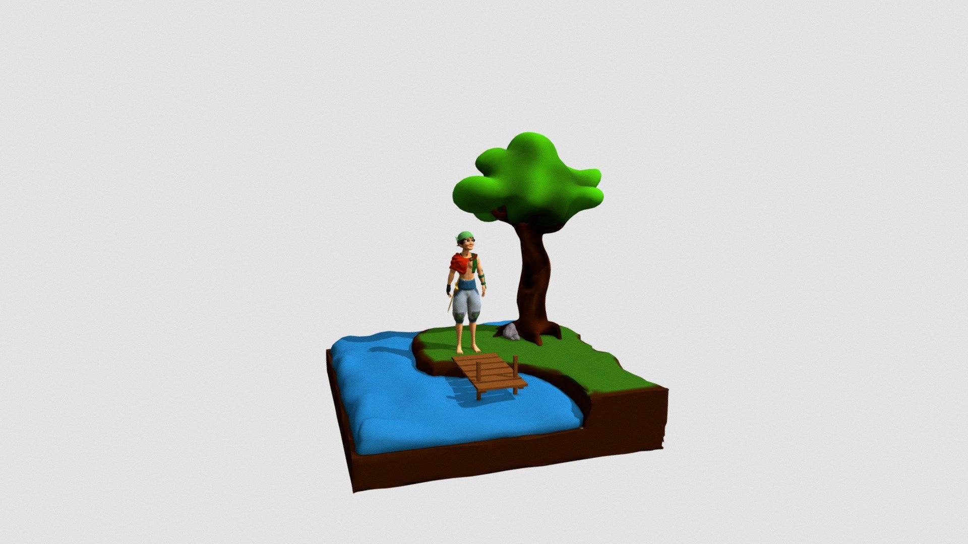 CANDY PETER PAN - 3D model by YISUS (@ramdex3) [21f9ba6] - Sketchfab