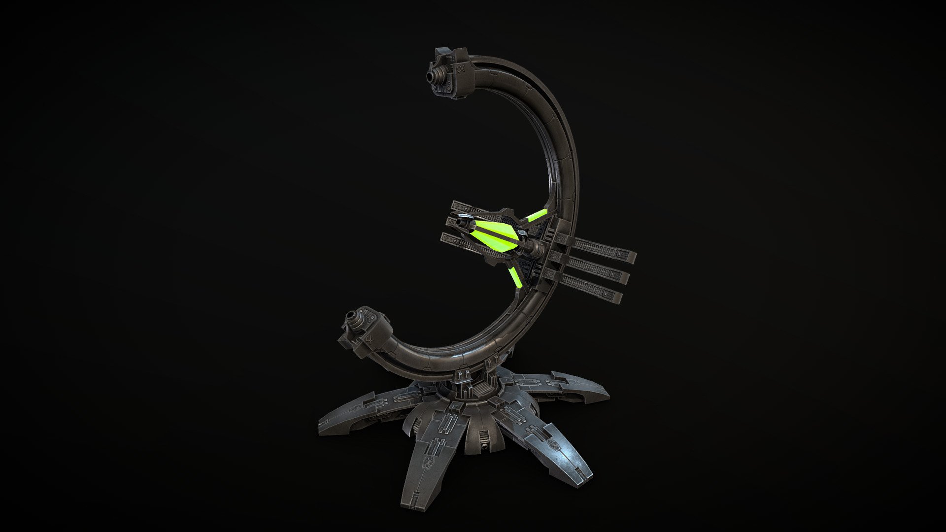 Necron Pylon - 3D model by Zafio [21f9c5b] - Sketchfab