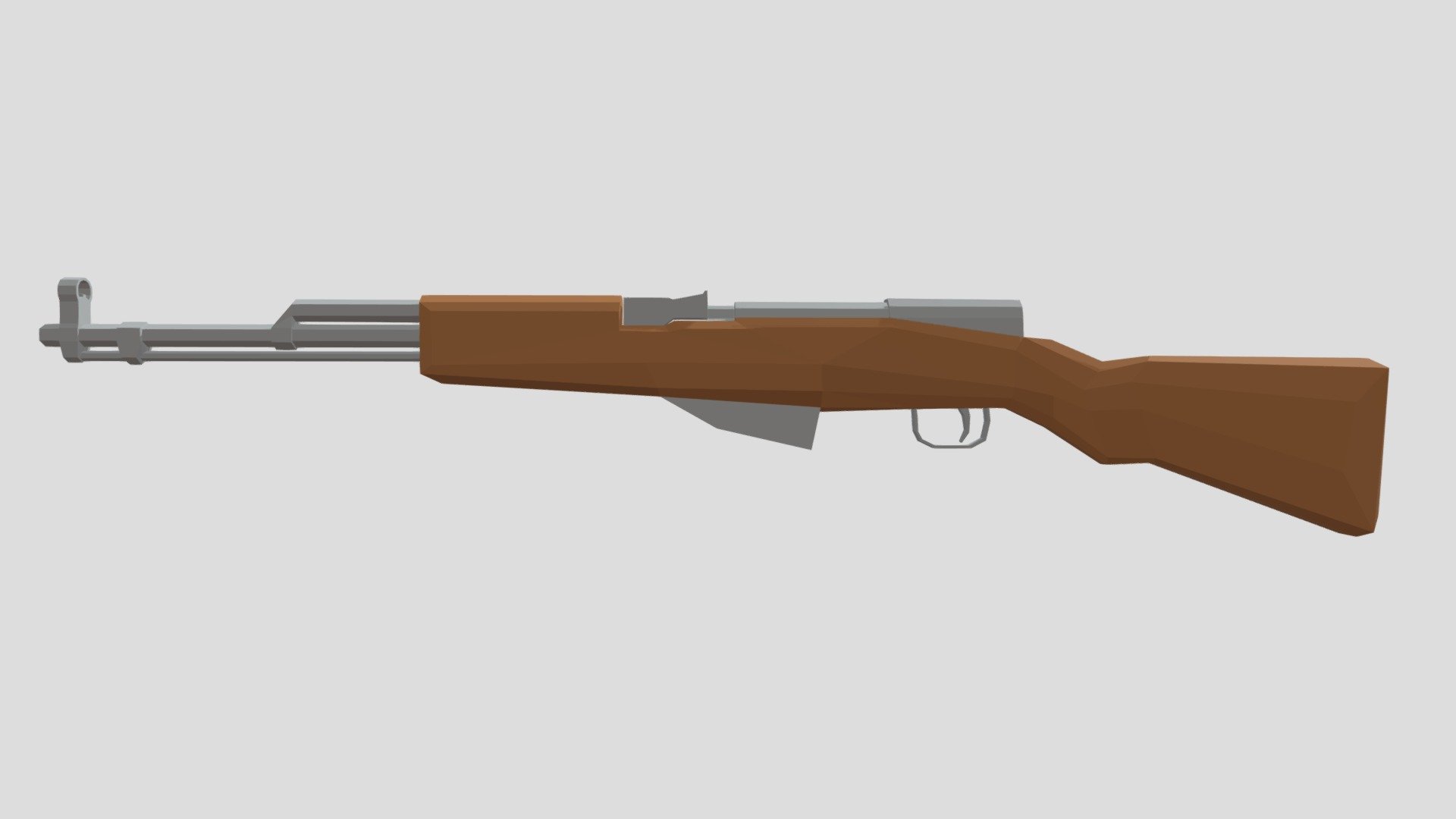 SKS Rifle Low-Poly - Download Free 3D model by Abel099 [21fcab1 ...
