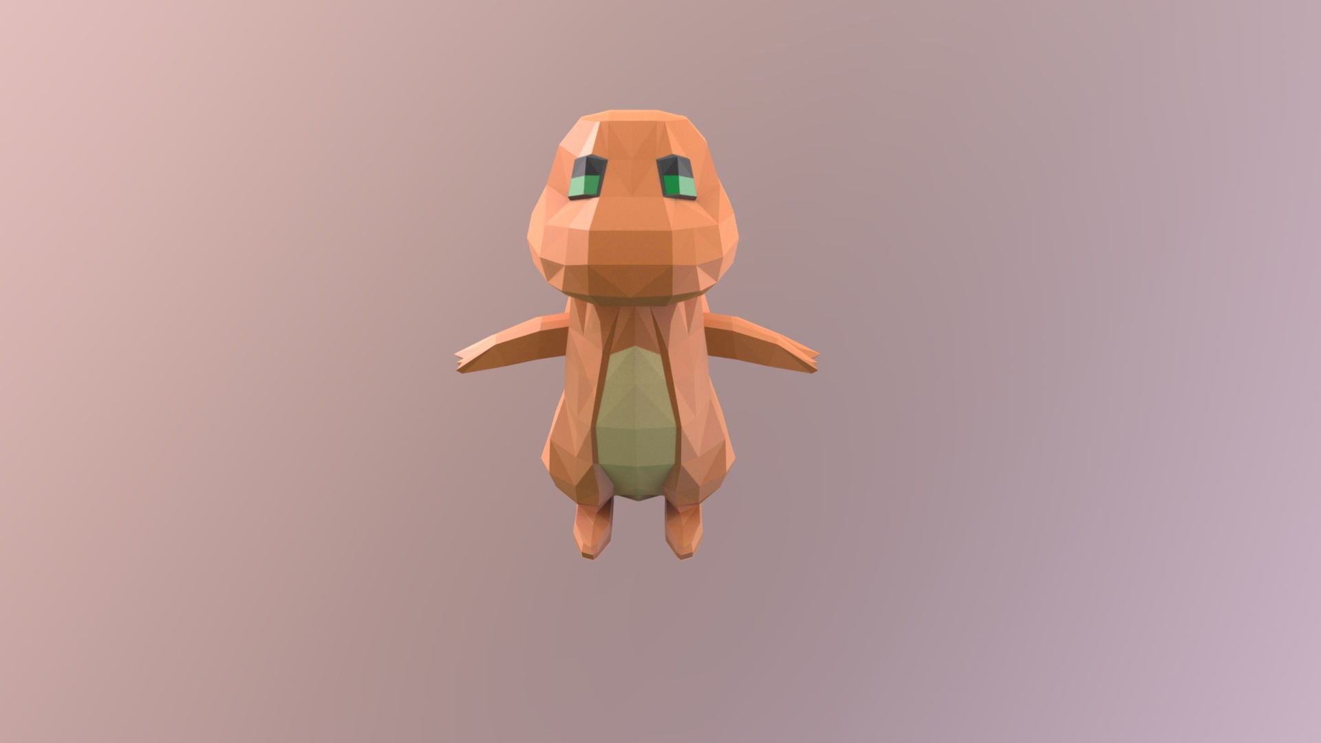 Charmander - 3D model by alfaeusaezuah [21ff4de] - Sketchfab