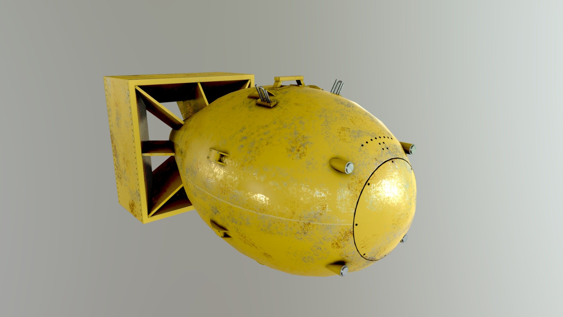 Fat Man - 3D model by ArtEast. [2200581] - Sketchfab
