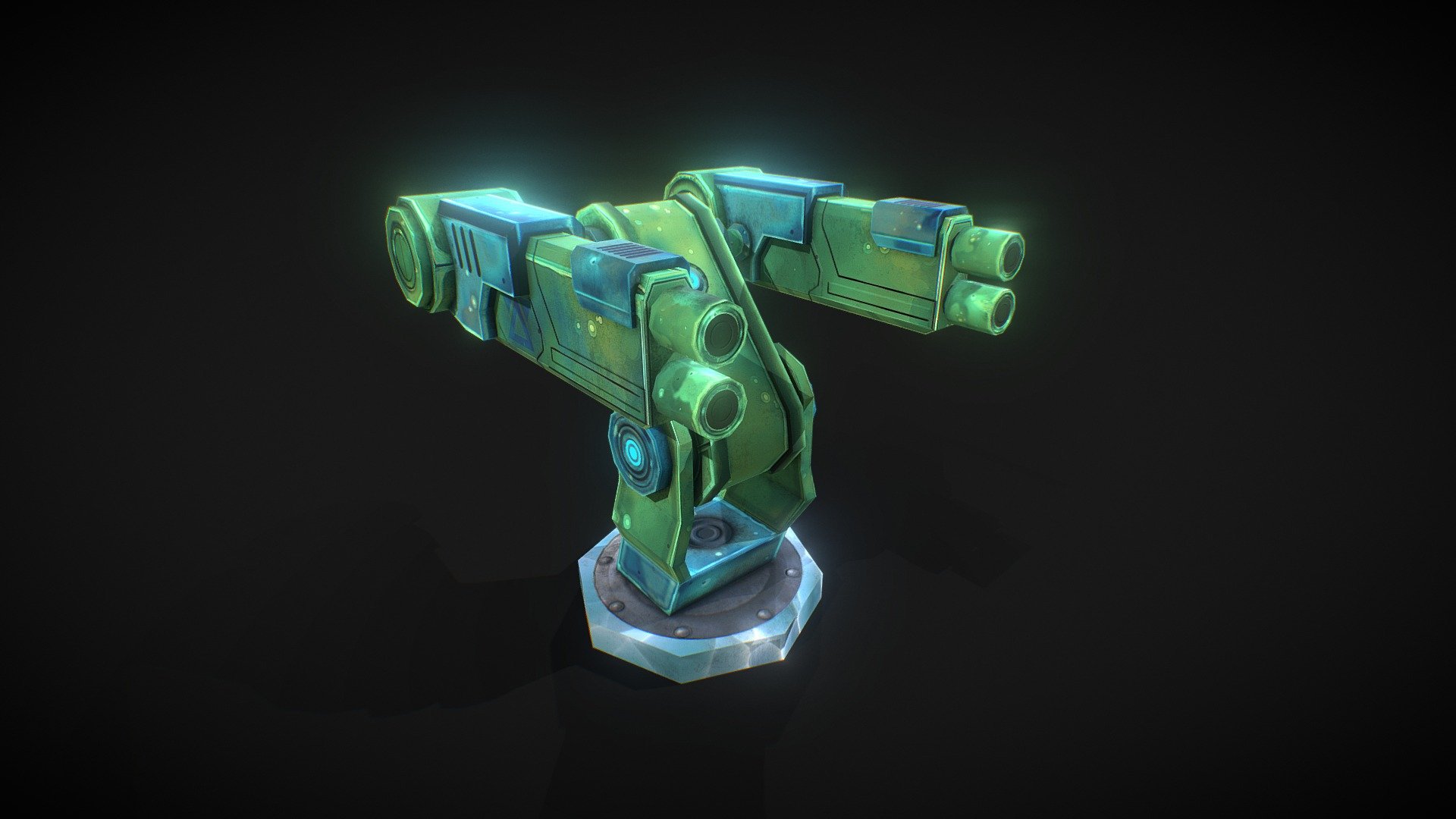 Gun Mantis - 3D model by johnguataquira [2201f55] - Sketchfab