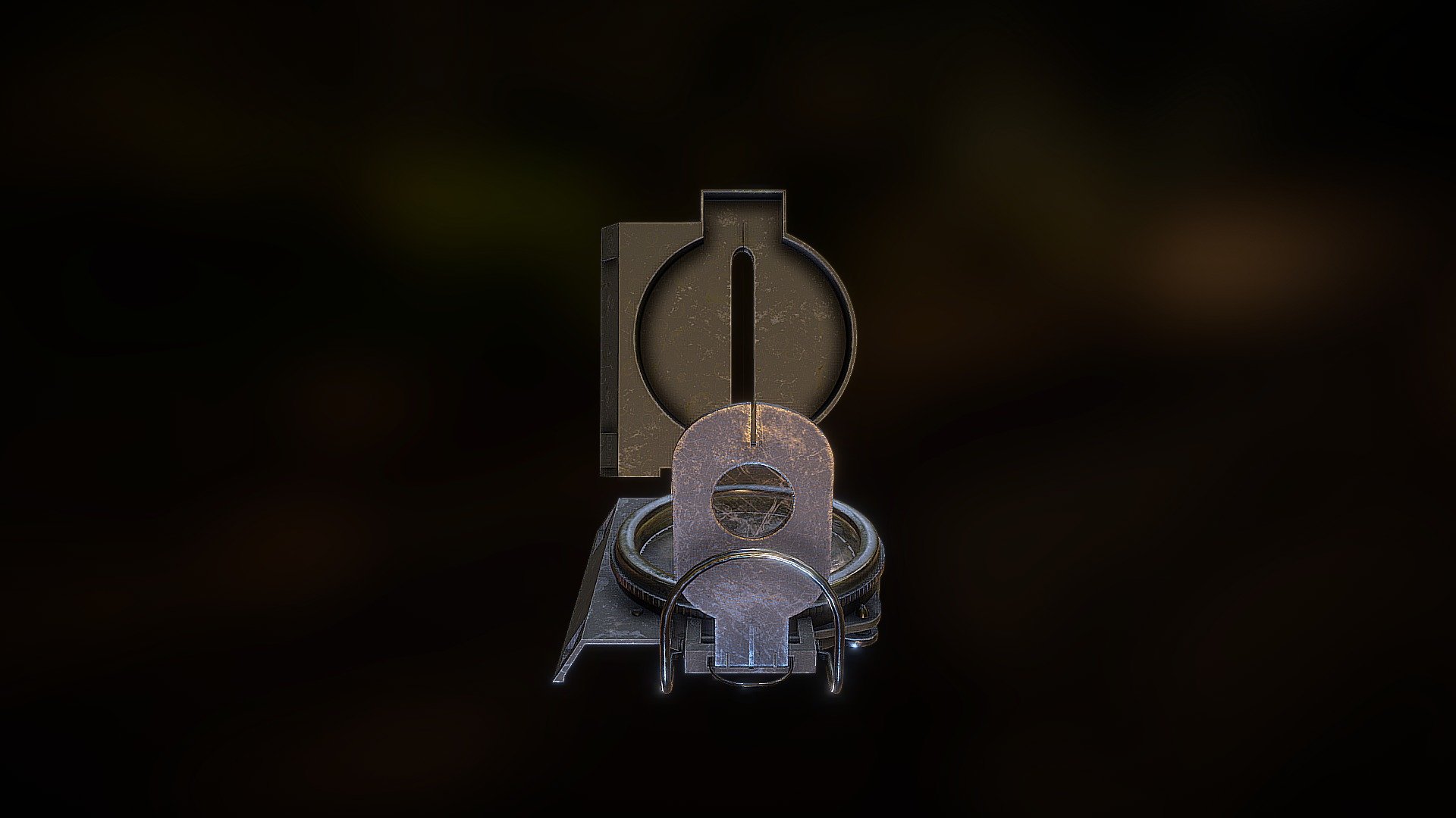 Compass - 3D model by katedra.604 (@OsatpHirniak) [22020f5] - Sketchfab