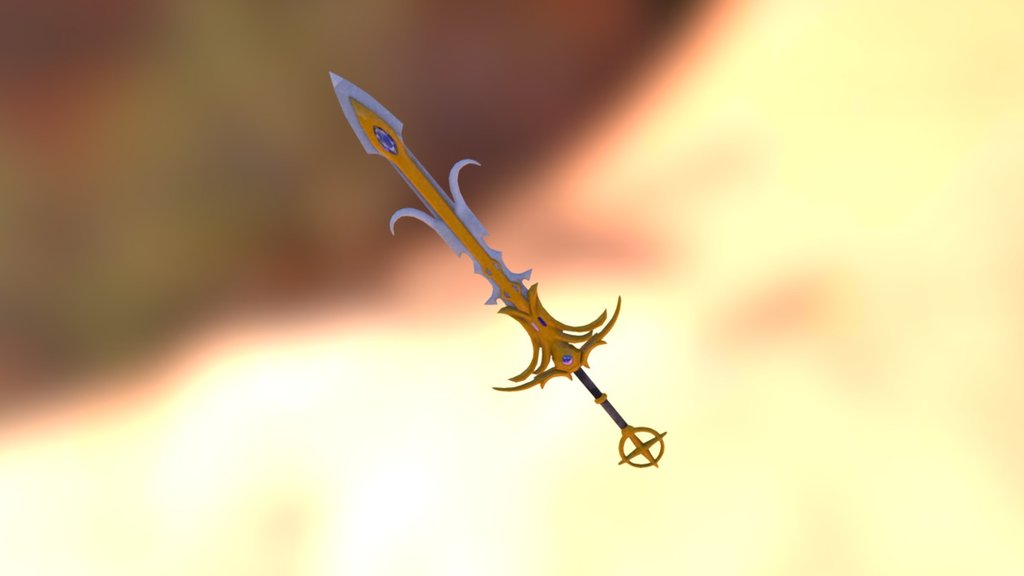 Runescape Saradomin Godsword - 3D model by El_bombastico [220453a ...