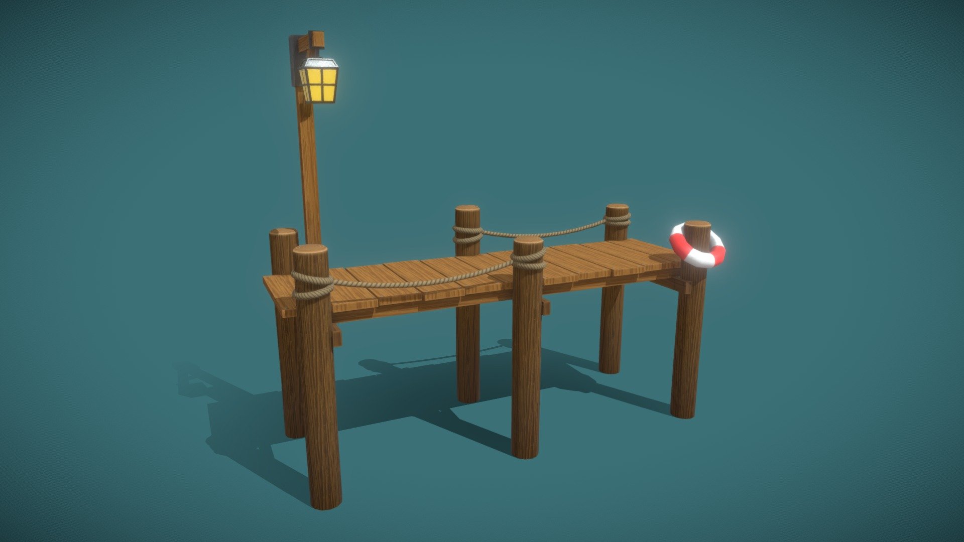 Roblox Pier - 3D model by tamyrodrigues [2204953] - Sketchfab