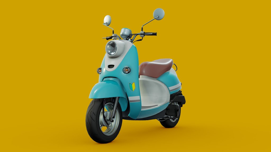 Motorized 2-Wheelers - A 3D model collection by 3dpowpow - Sketchfab