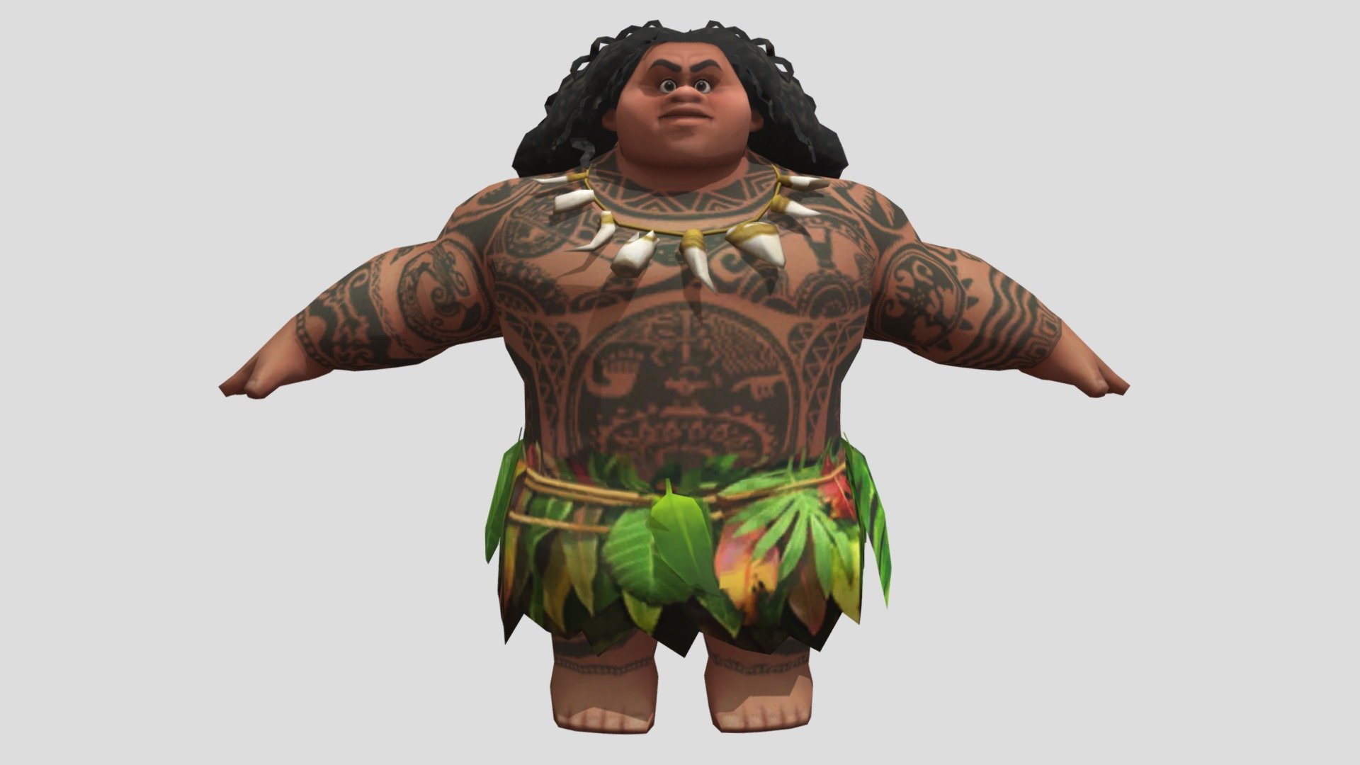 Maui 3D Model - Download Free 3D model by spongebob.evolution [22061e1 ...