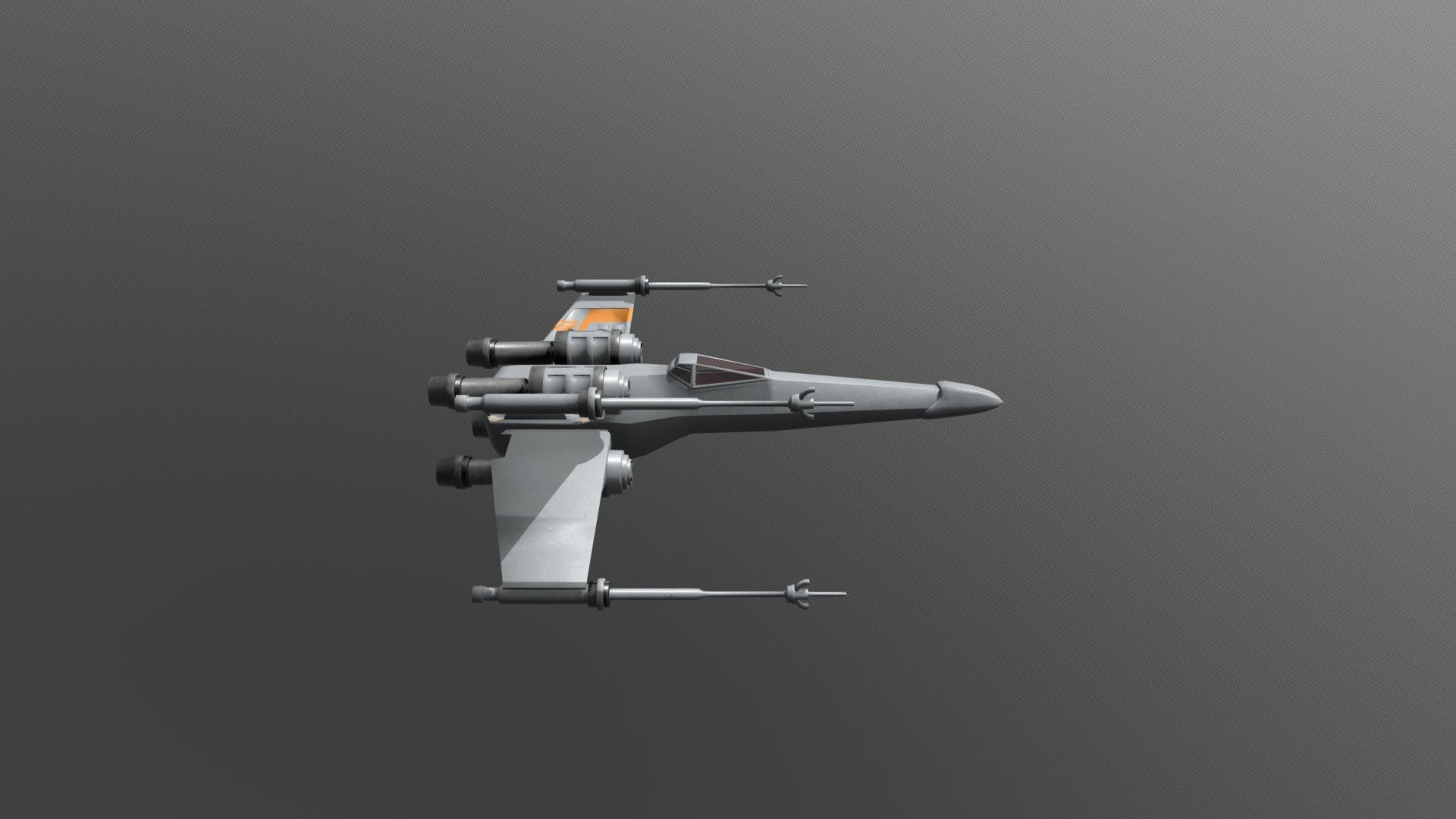 X-Wing - 3D model by sarahepperson [2206289] - Sketchfab