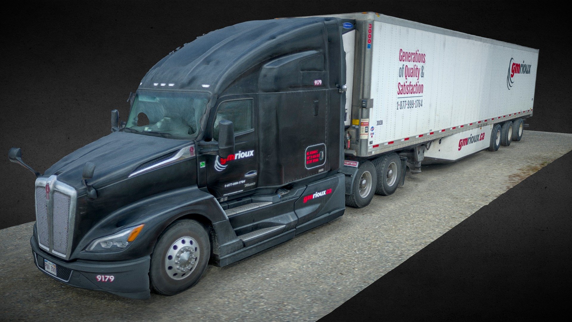 18 Wheeler Truck /Tractor Trailer Photogrammetry - Download Free 3D ...