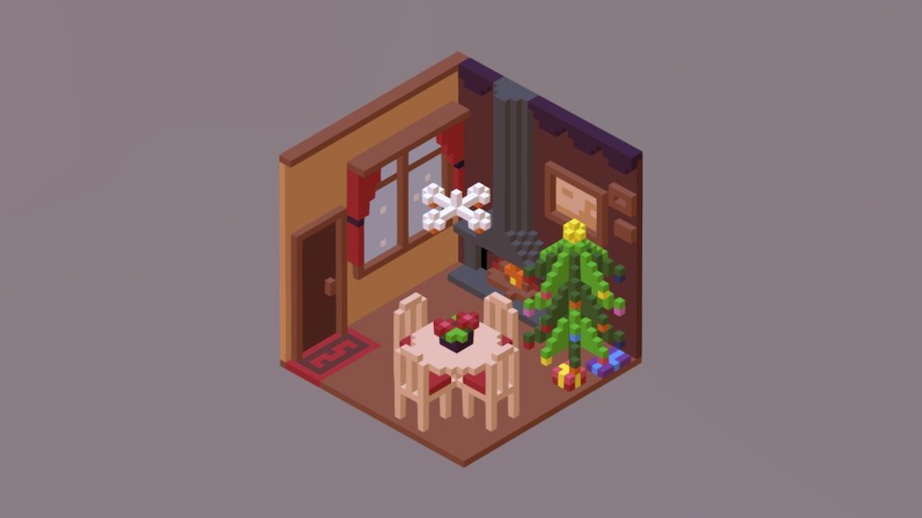 Room 03 / MagicaVoxel - Download Free 3D model by moyicat [220b133] - Sketchfab