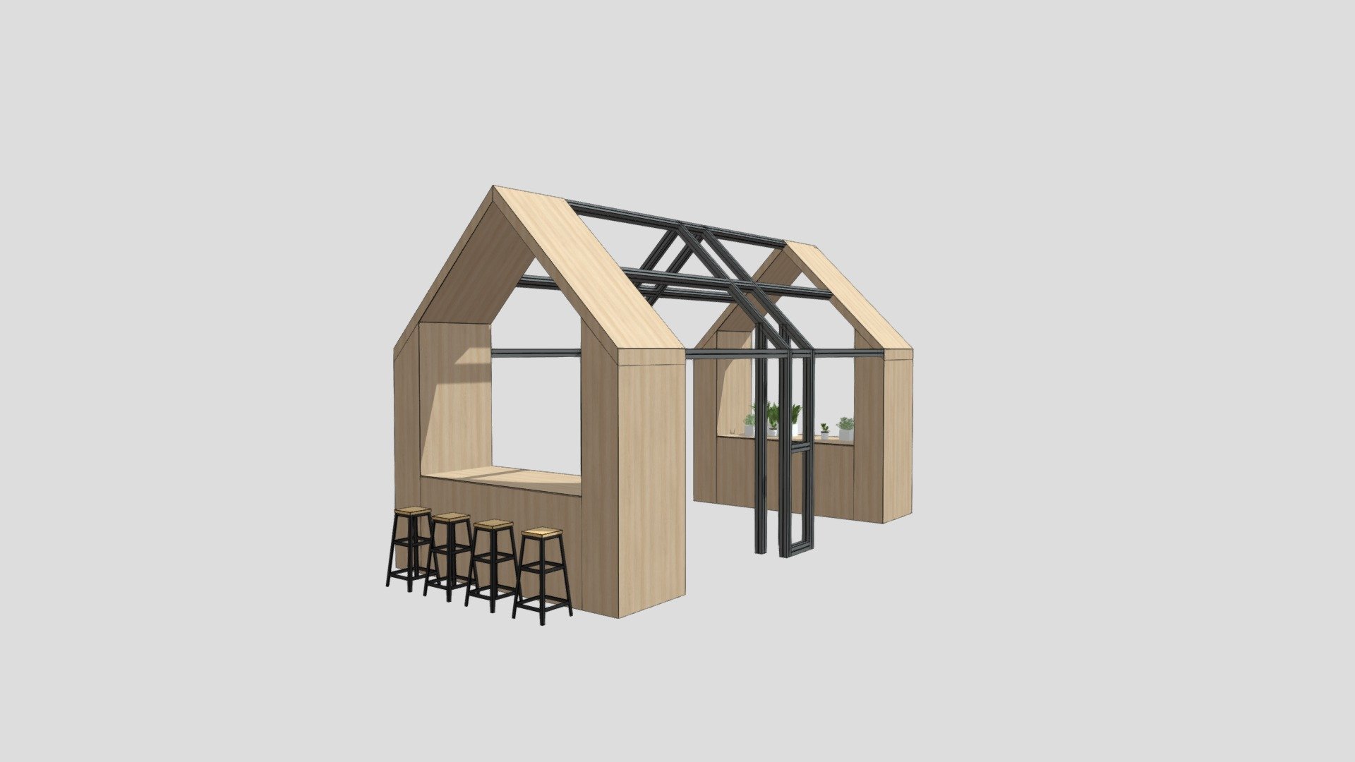 Showroom - 40 cm - Download Free 3D model by Sflex [220b9dc] - Sketchfab