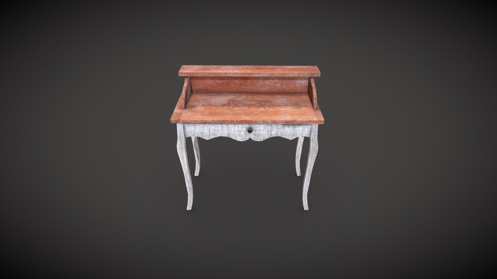 Wizard's Desk - 3D model by Arianna Thomas (@AriThomasArt) [220c0bd ...
