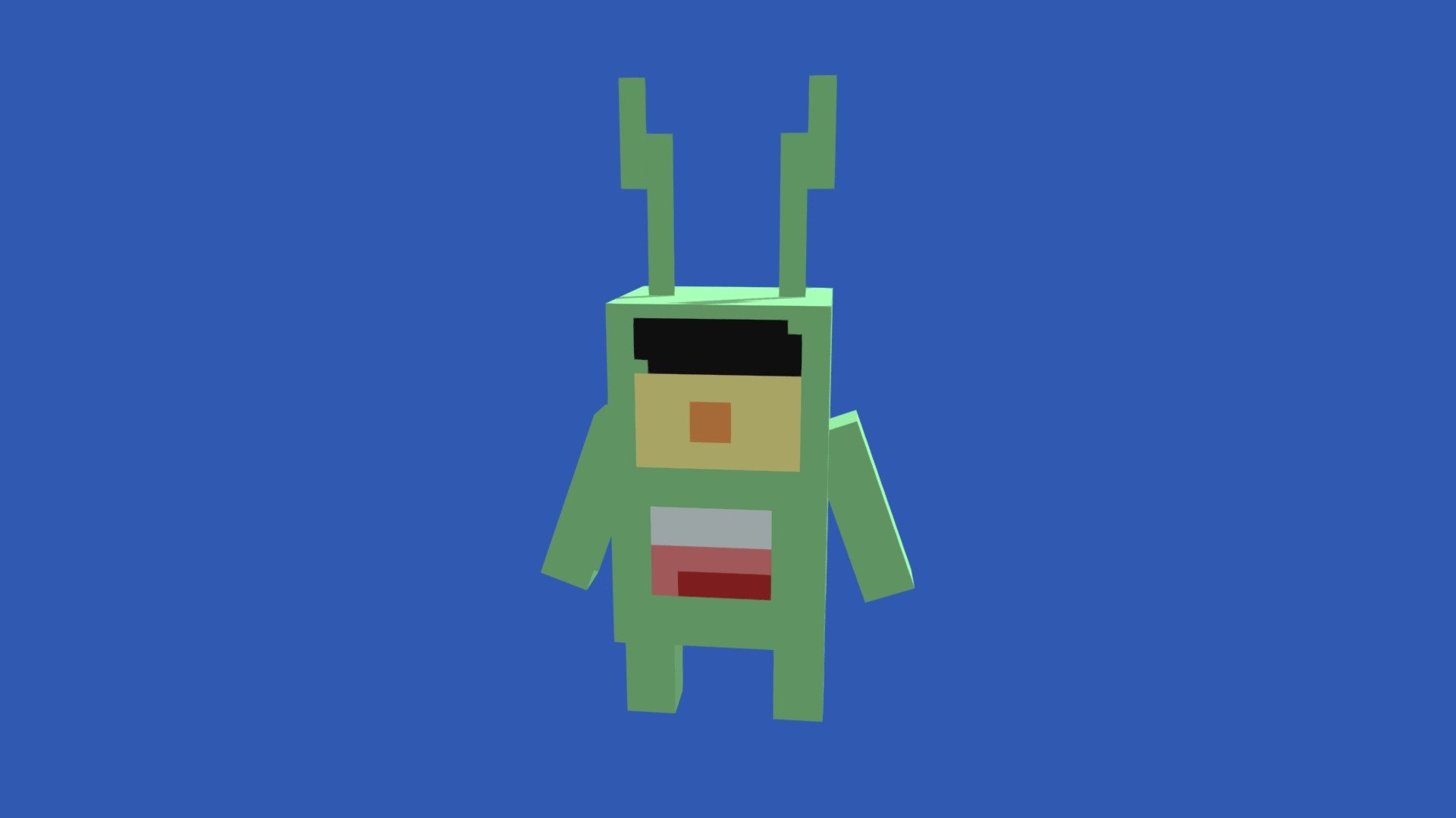 Plankton Minecraft - Download Free 3D model by P3dro nixye (@pedrobhz45 ...