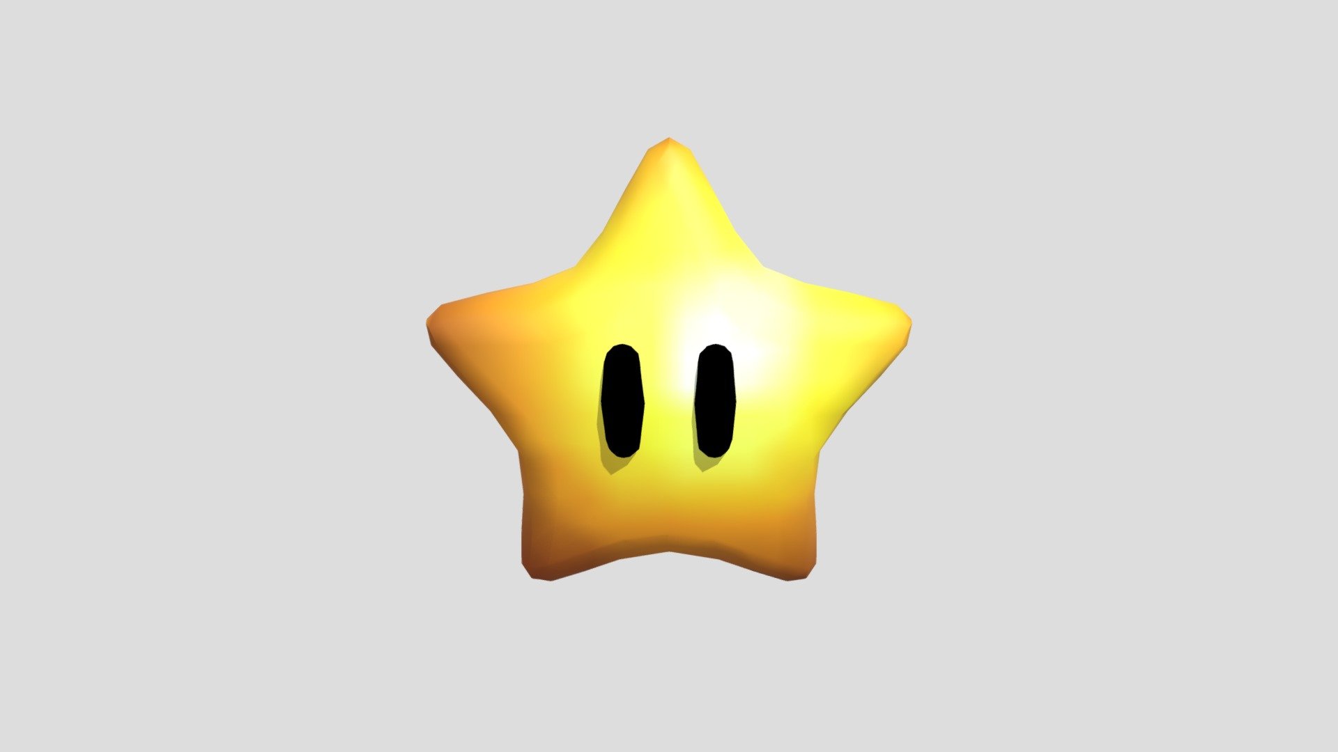 Power Star - Download Free 3D model by oodushegun [220d54f] - Sketchfab
