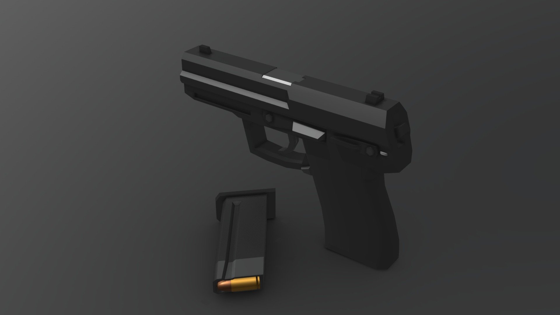HK USP - 3D model by Danil (@_Danil_) [220da89] - Sketchfab