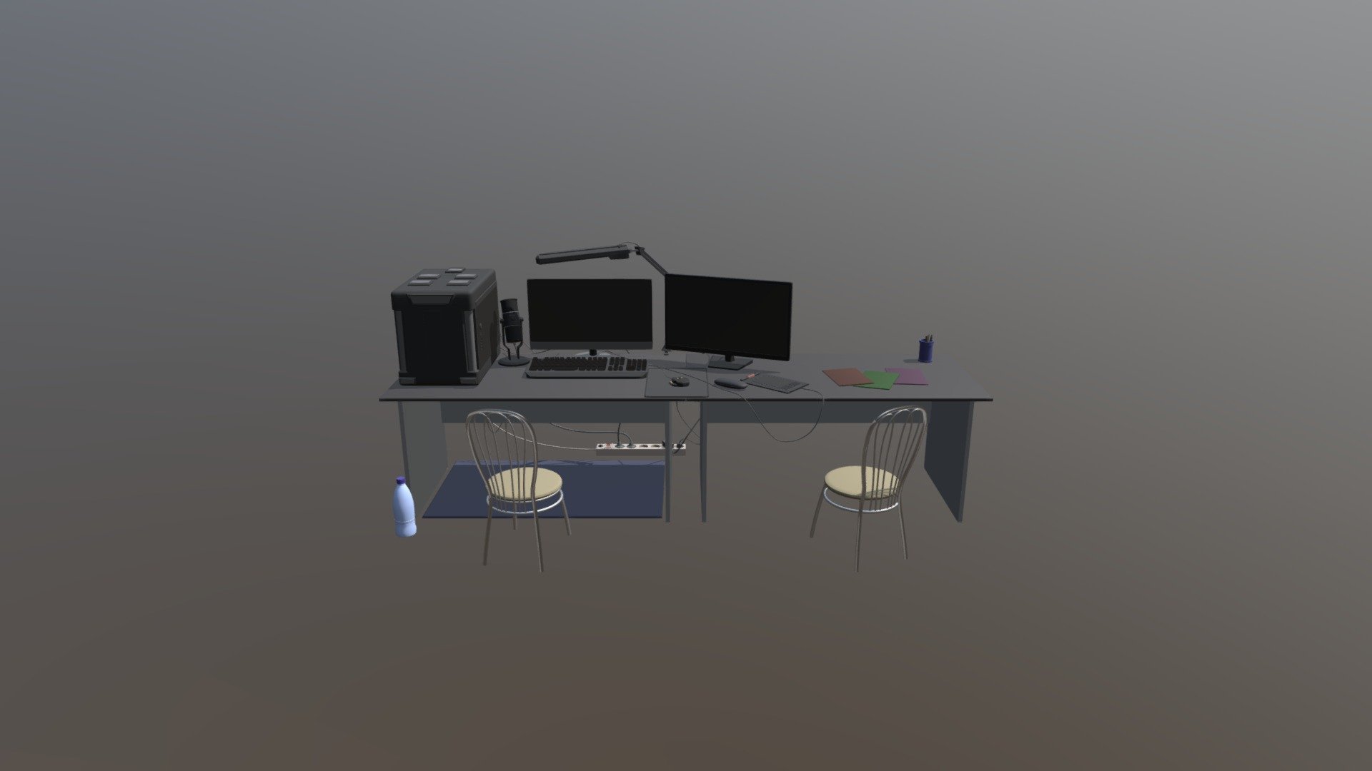 My Workspace - 3D model by marselis2172 [220de59] - Sketchfab