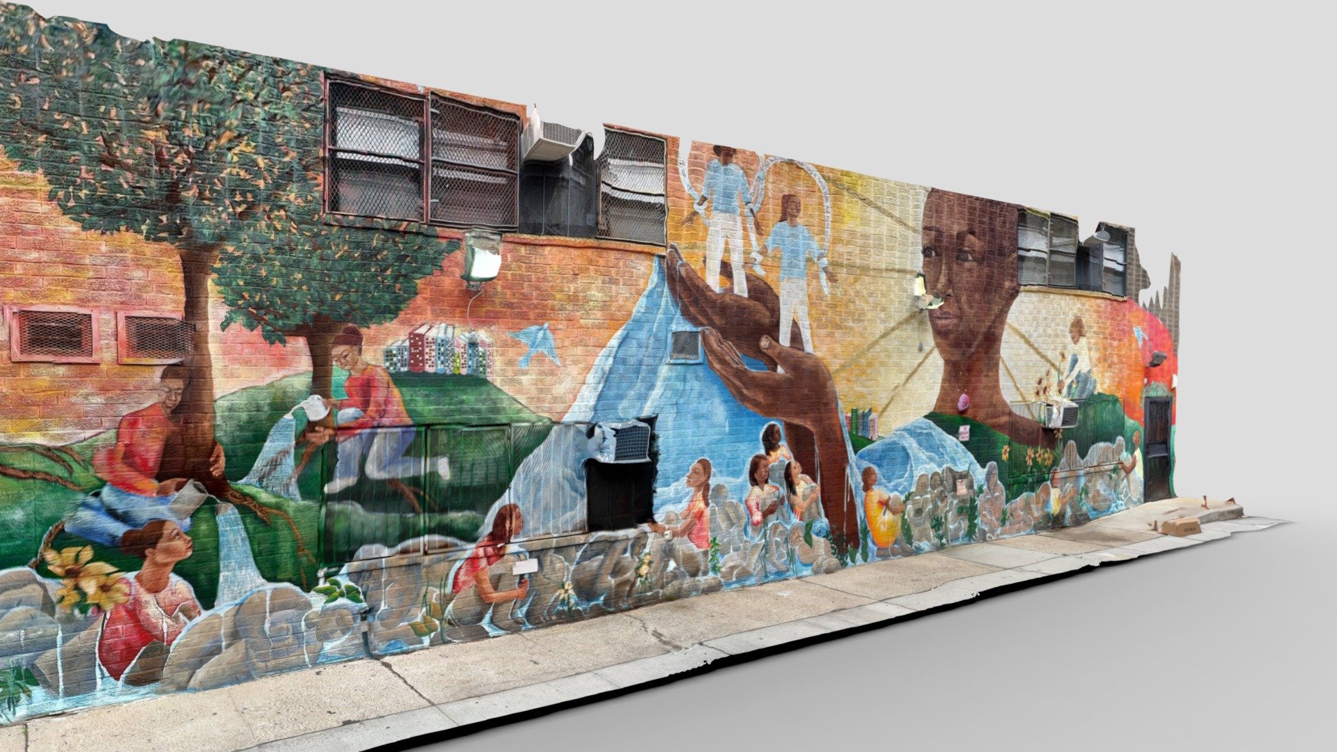 BRC mural - Download Free 3D model by alban [220f6b8] - Sketchfab