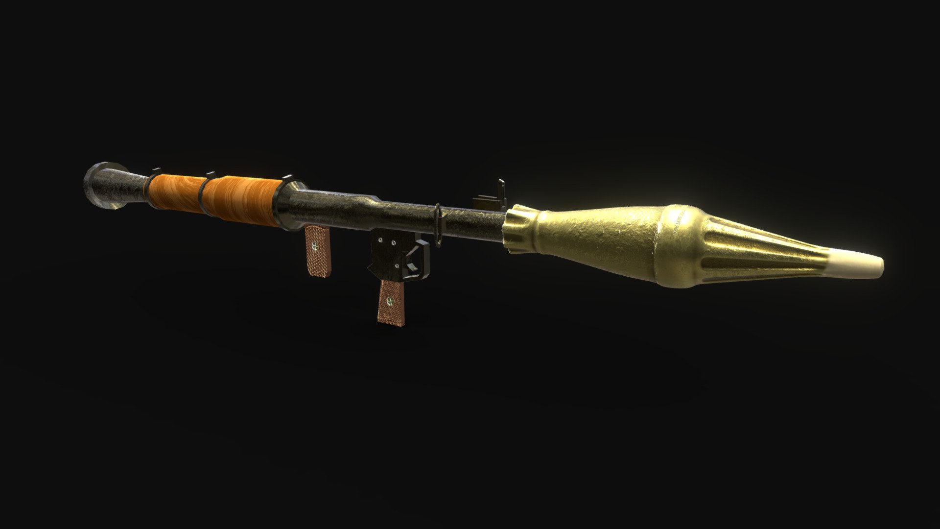 PBR Game Ready RPG Launcher - Download Free 3D model by Clases3d ...