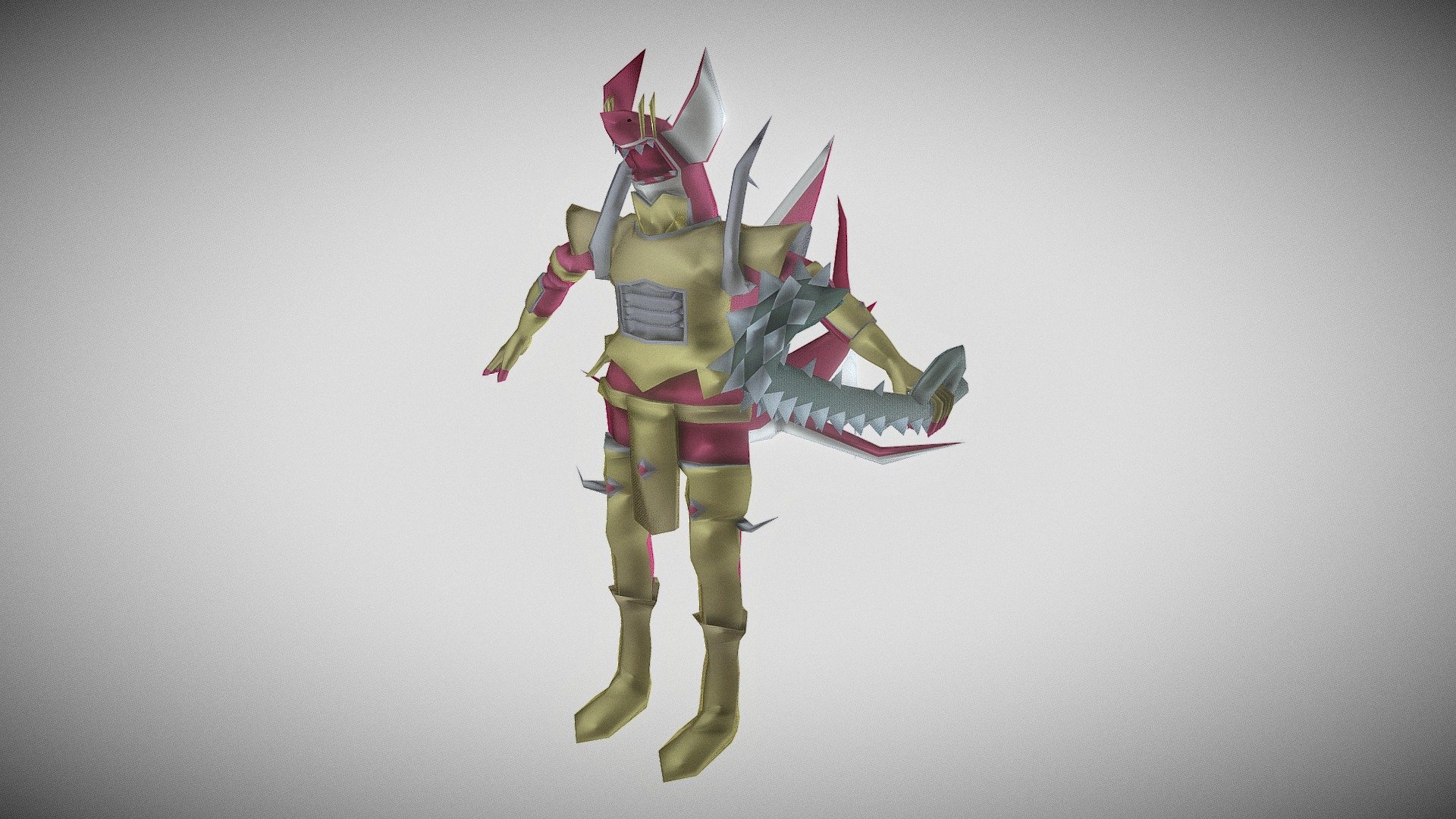 Mermai Abyssteus (Yugioh) - Buy Royalty Free 3D model by Yanez Designs ...